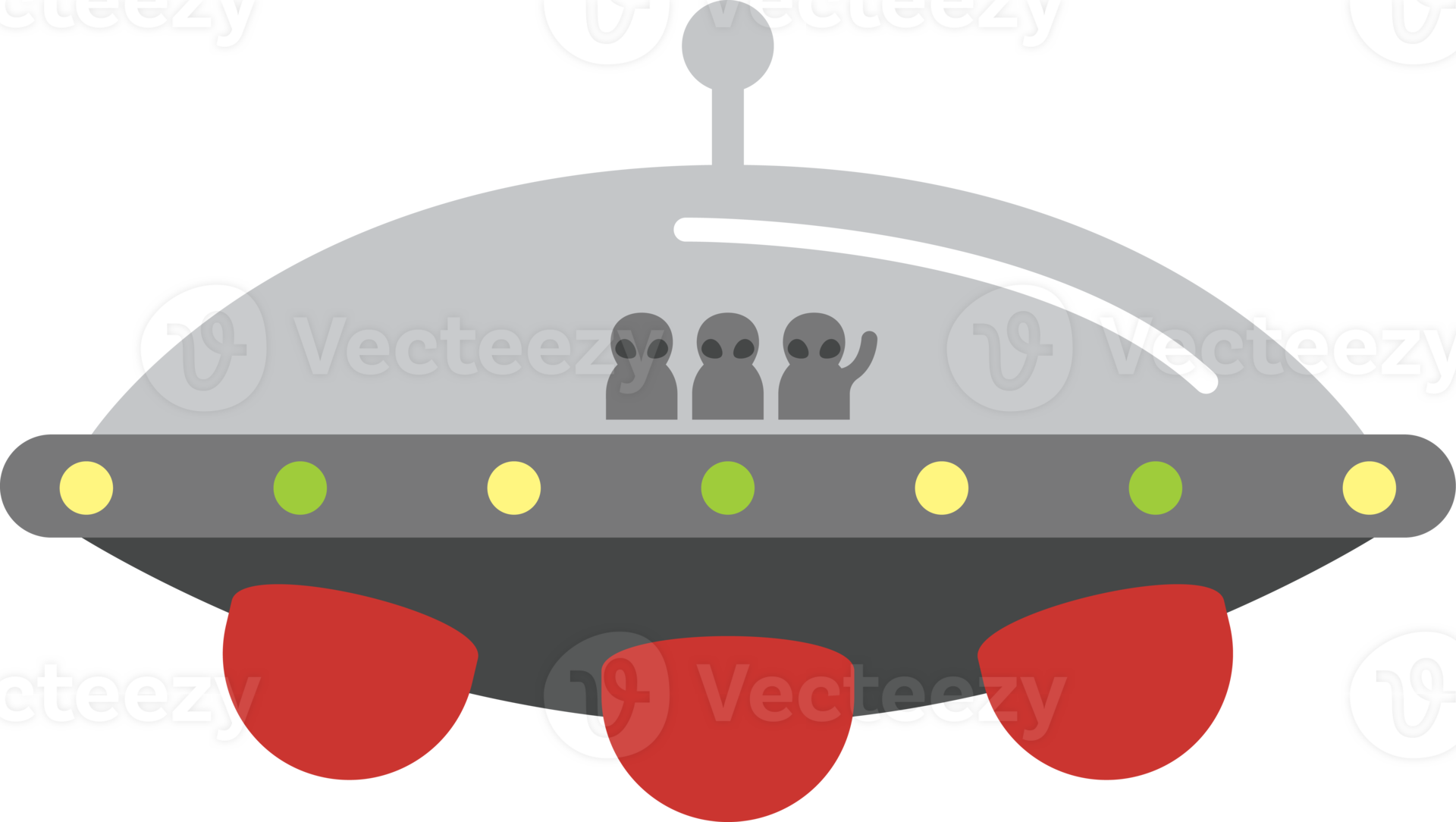 Alien spaceship clip art 27173743 PNG