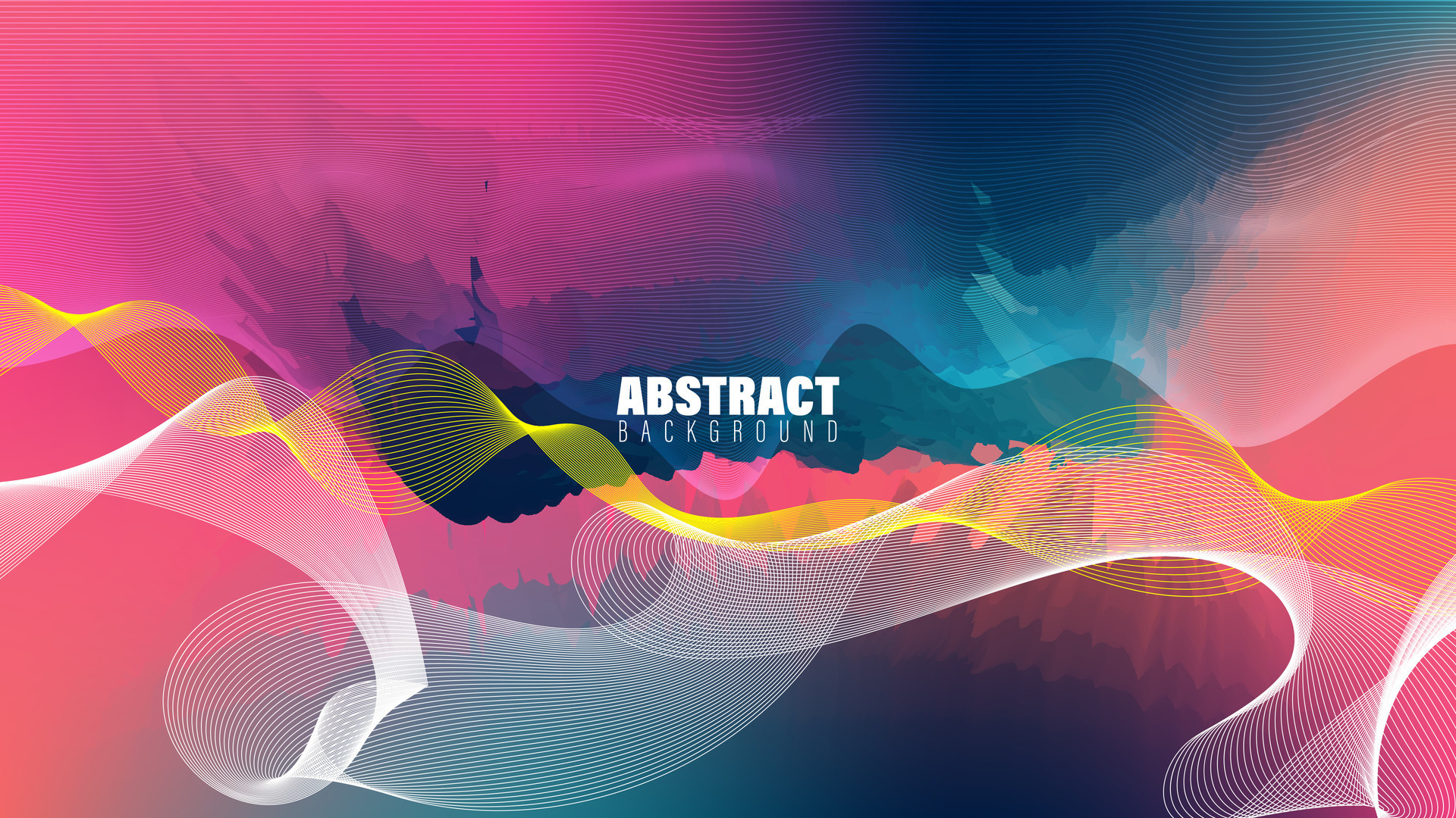 Abstract Background With Colorful Waves 27174878 Vector Art At Vecteezy