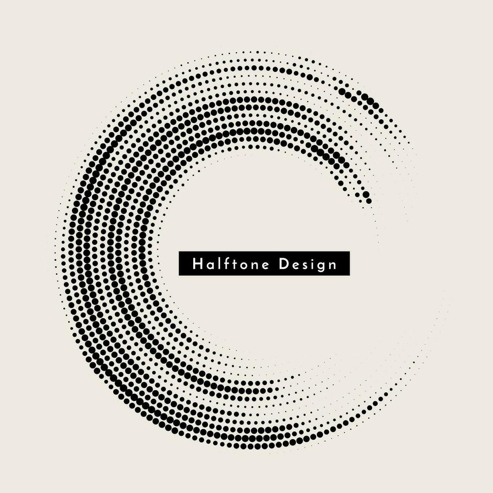Abstract circular halftone design background 27176820 Vector Art at Vecteezy