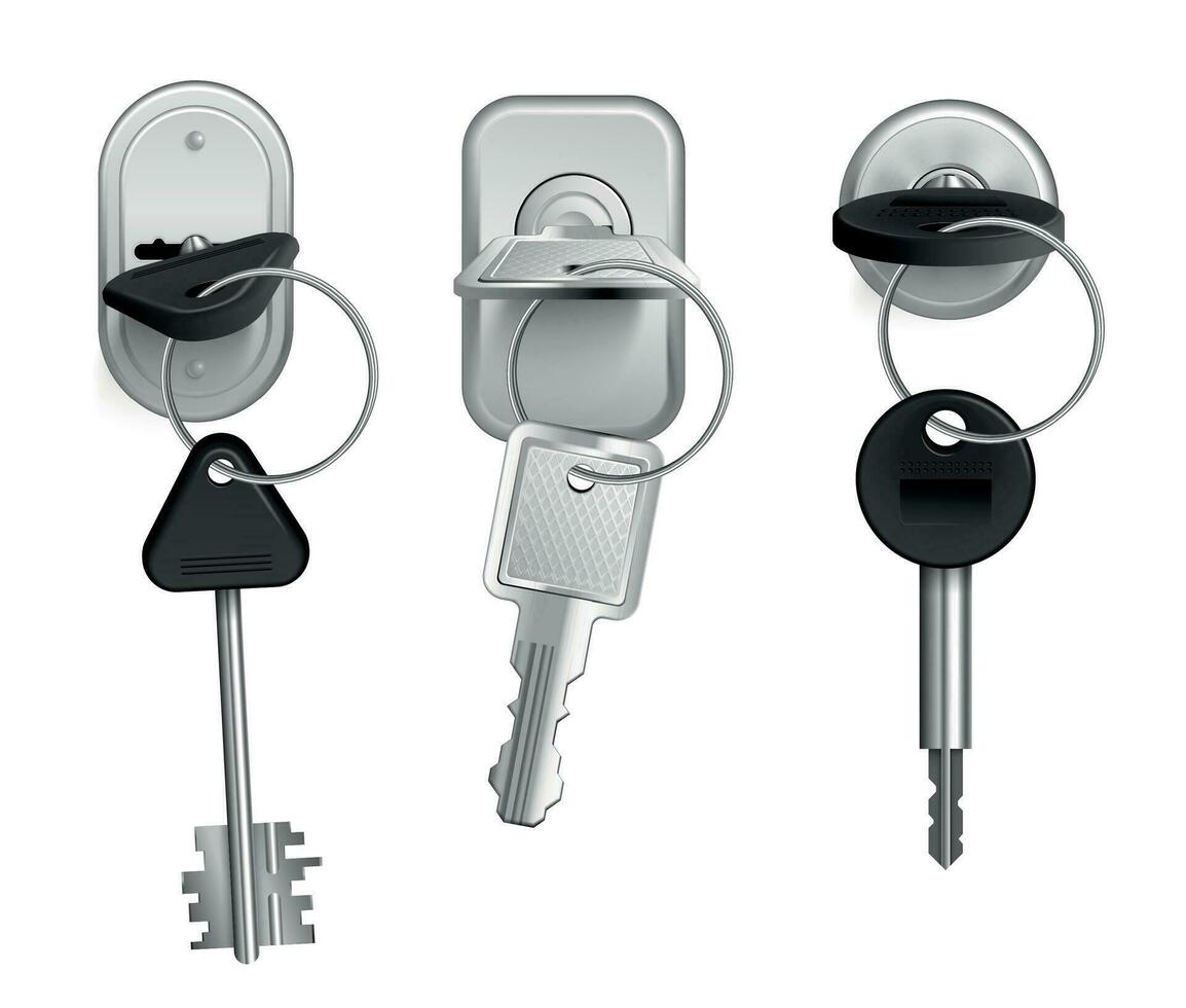 Realistic Keys Keyholes Icon Set 27177581 Vector Art at Vecteezy Realistic Keys Keyholes Icon Set 27177581 Vector Art at Vecteezy
