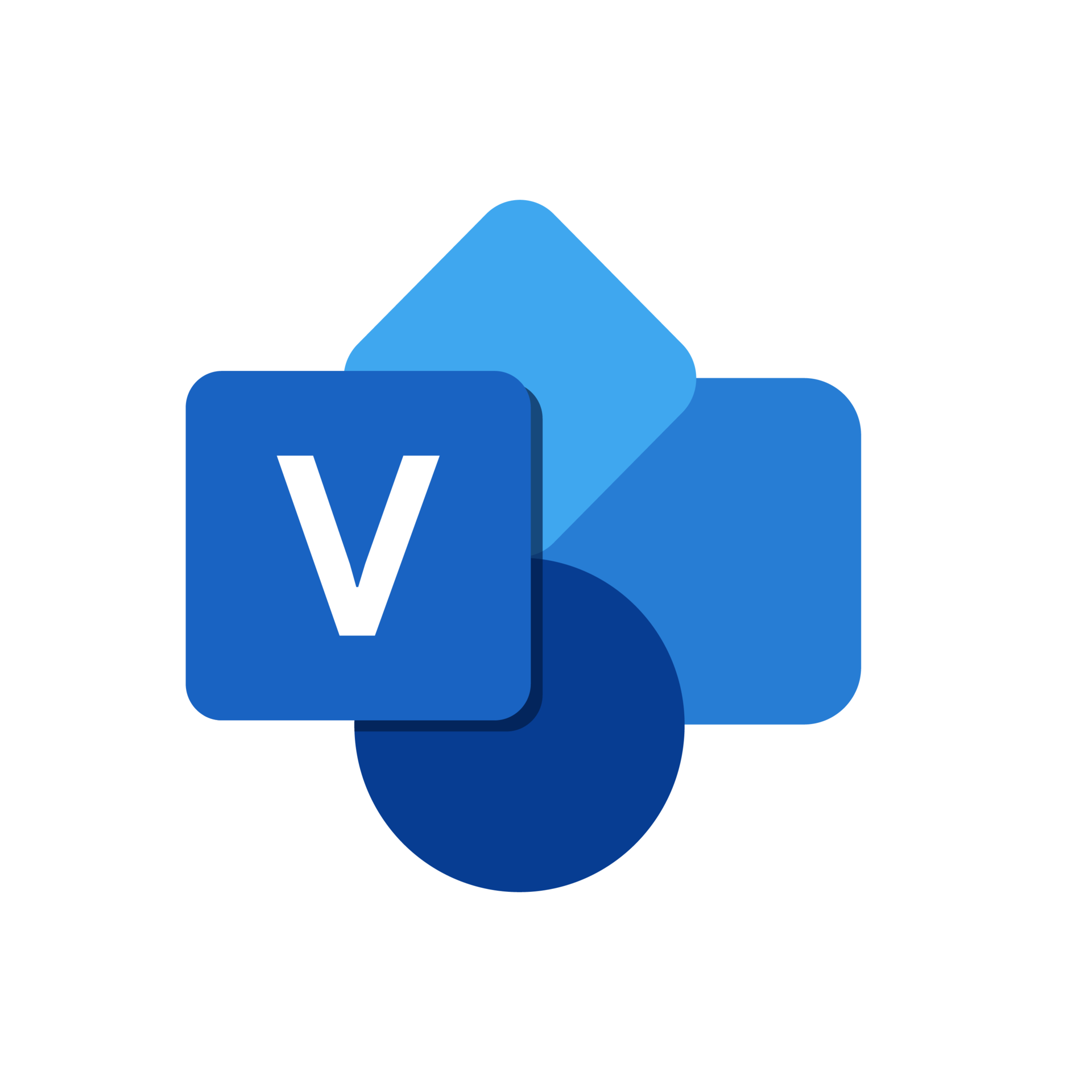 Microsoft Visio Icon Logo Symbol 27179372 Png