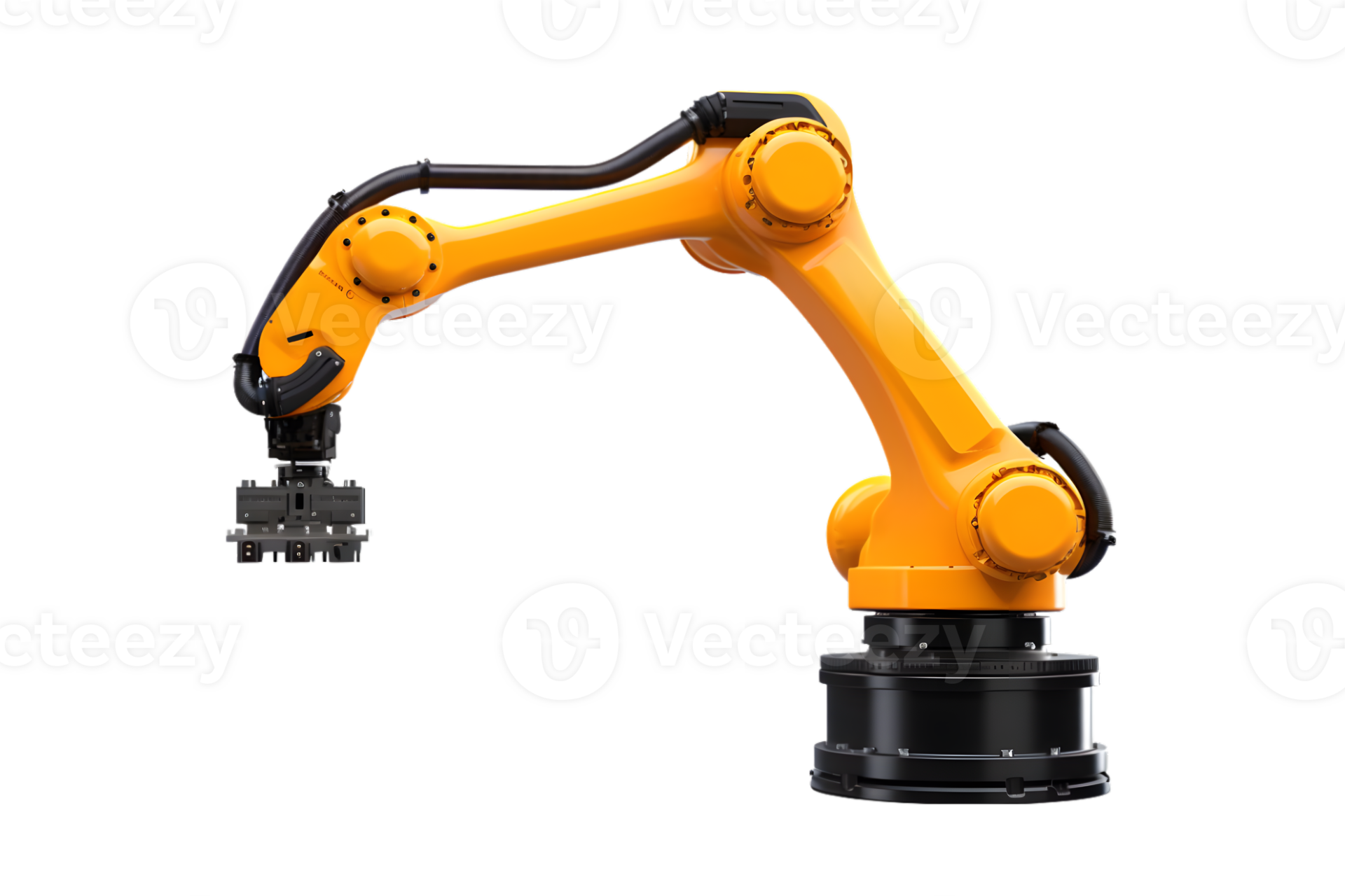 Industrial robotic arm isolated on a transparent background 27182868 PNG