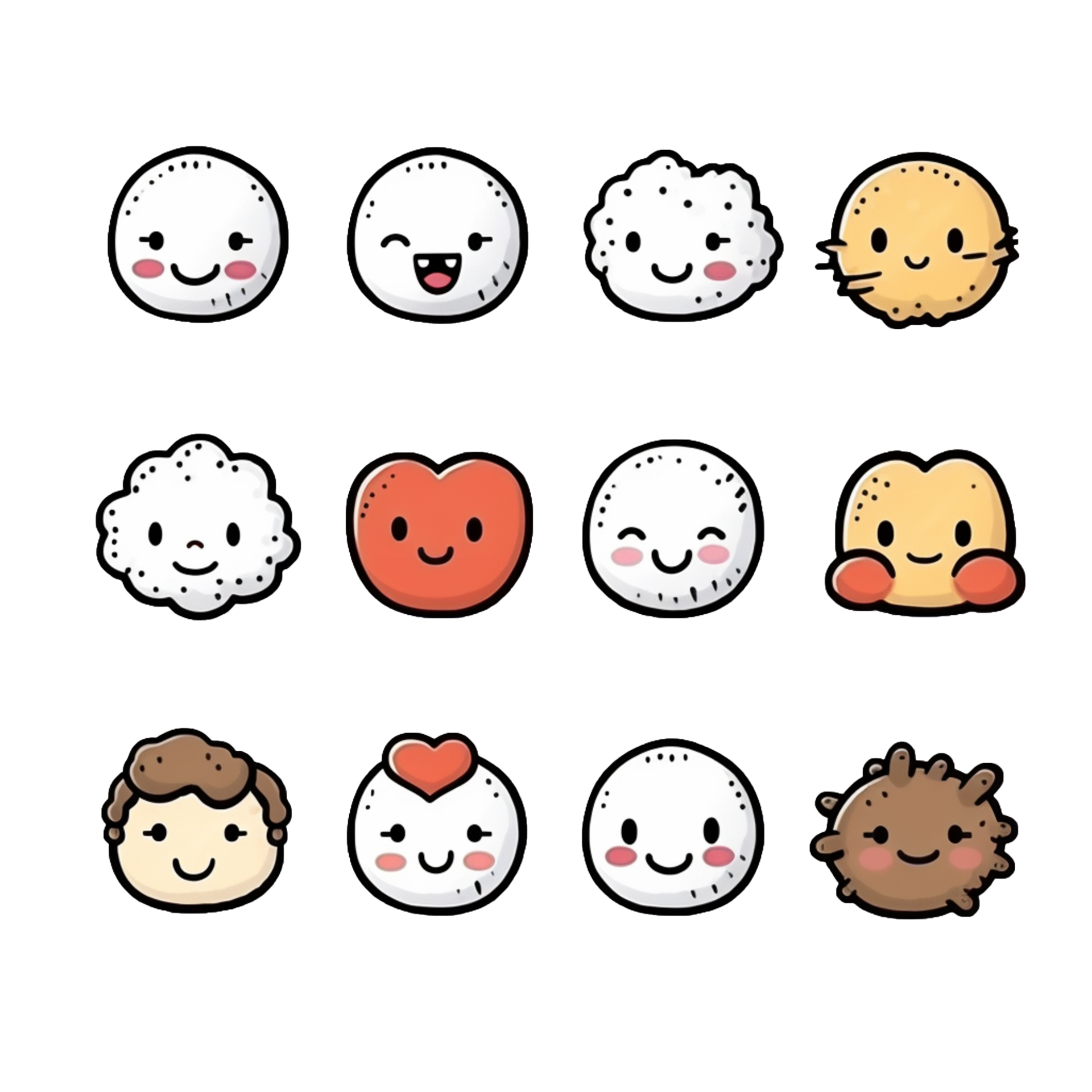 Cute emoticon transparent png 27183100 PNG
