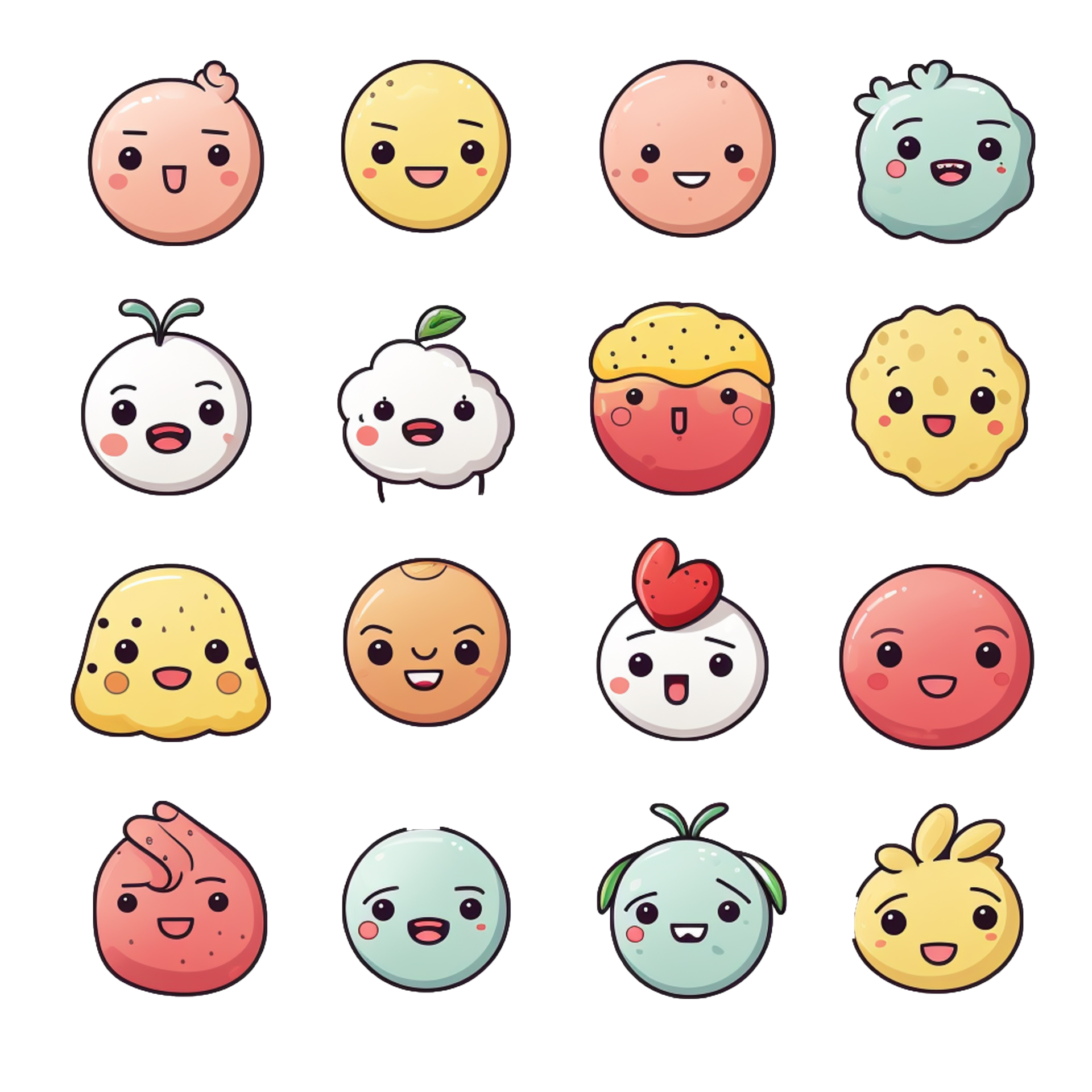 Cute Emoticon Wallpaper