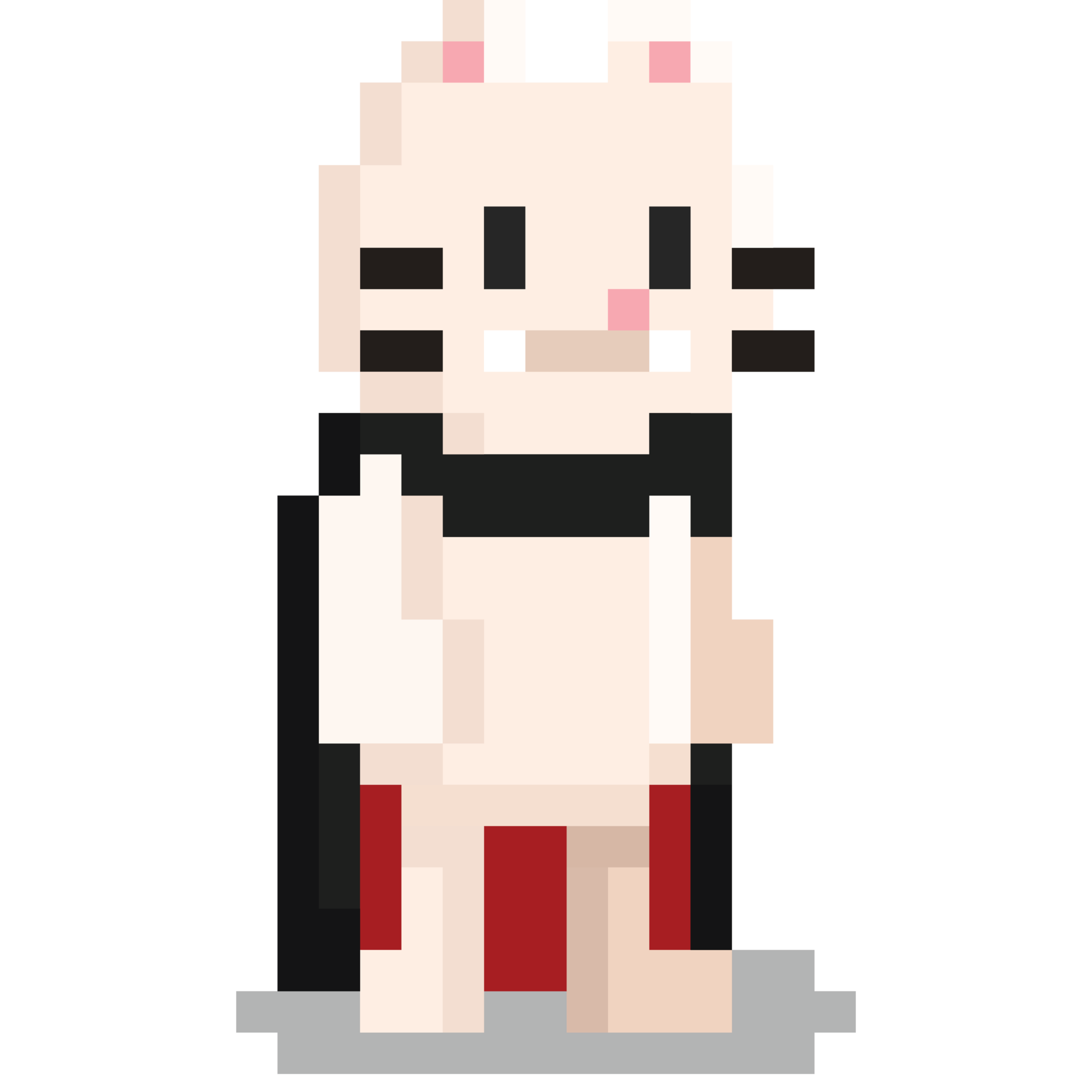 Pixel Art Halloween Dracula Cat Character 27190595 Png