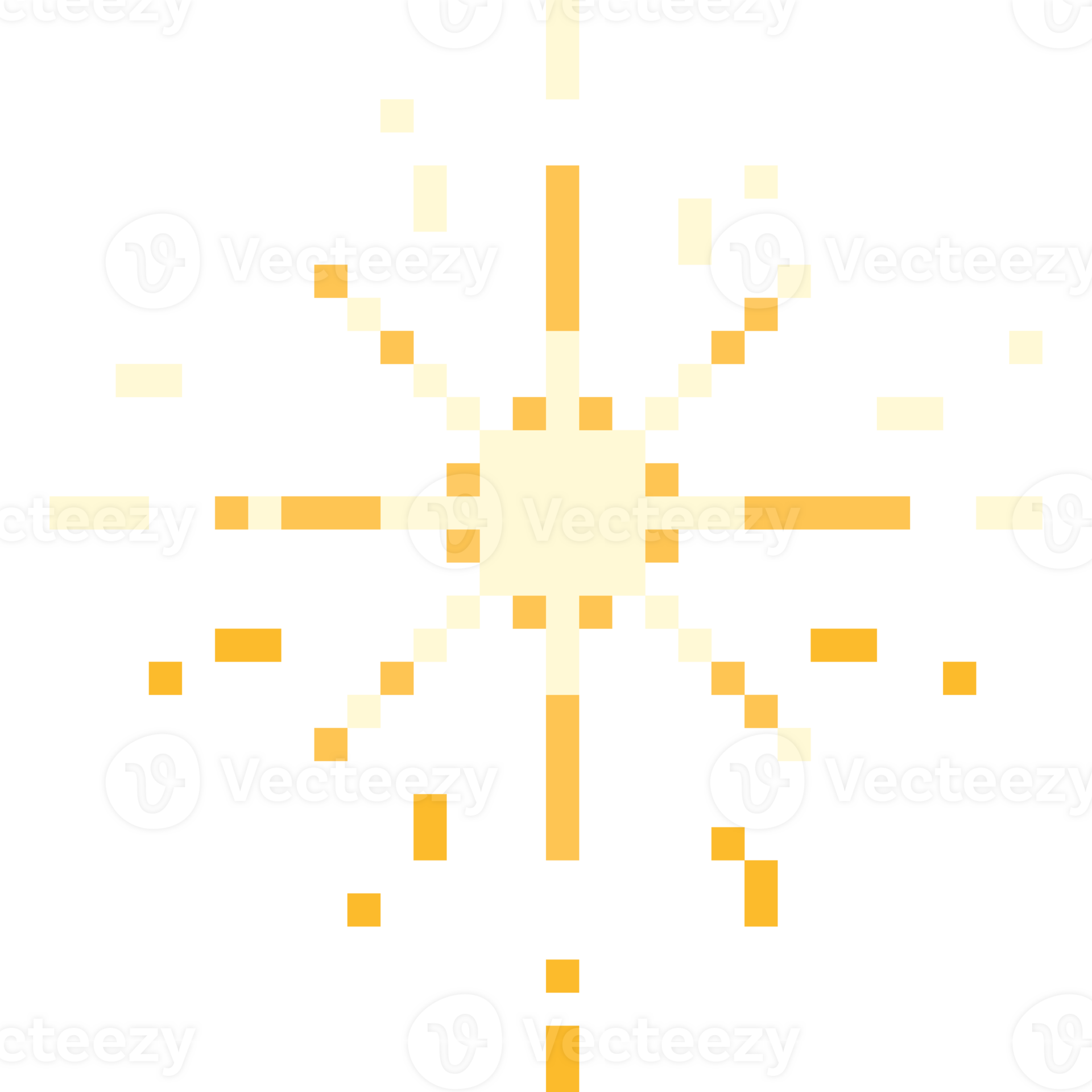 Pixel art firework icon 9 27190810 PNG