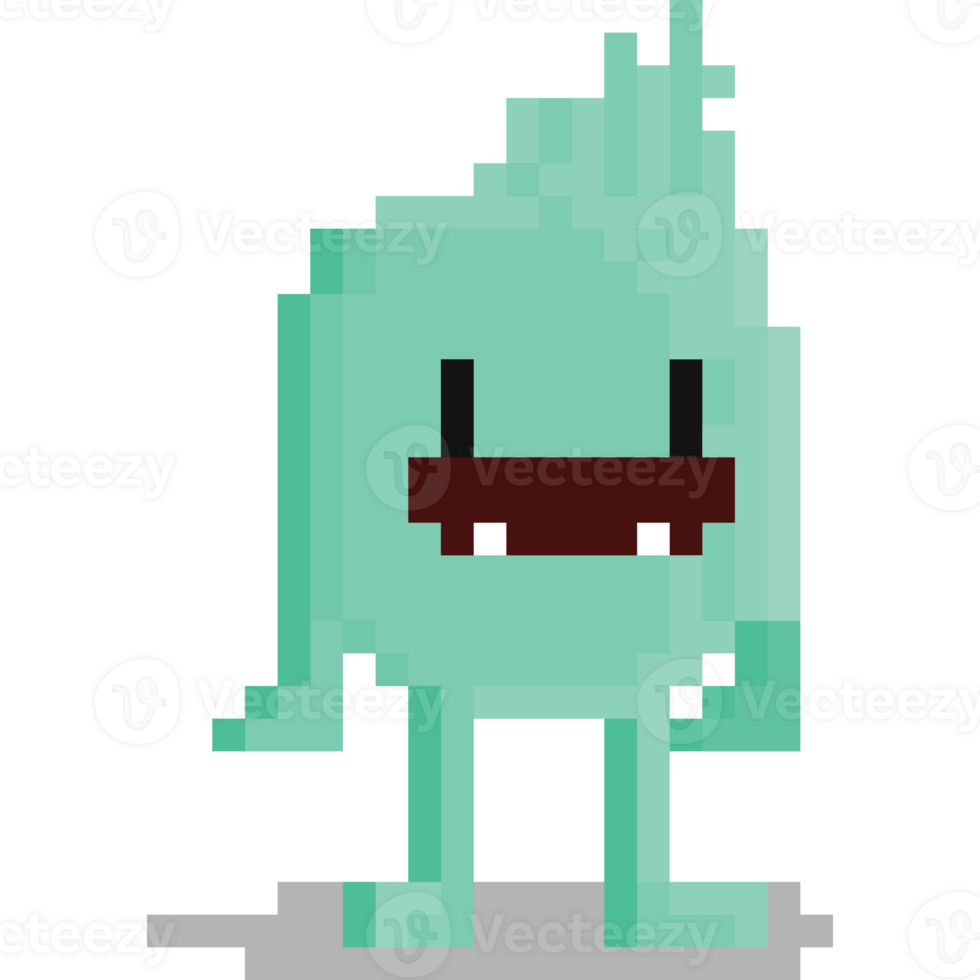 Pixel Art Monster Character 3 27190974 Png