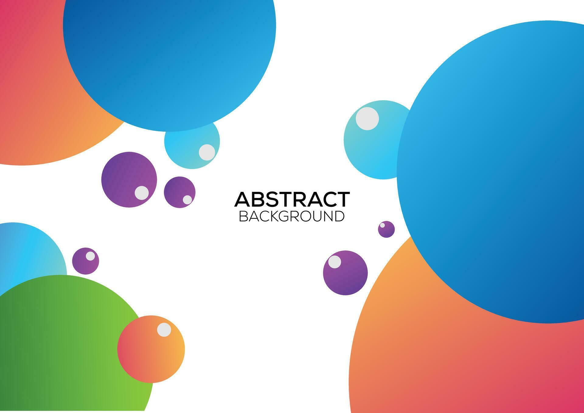 abstract bubble background design gradient 27192383 Vector Art at Vecteezy