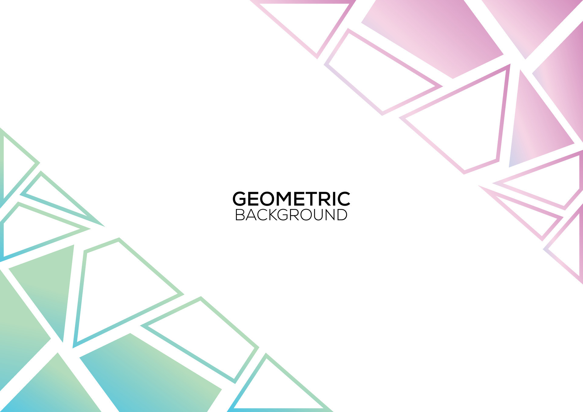Geometric Background Design Abstract Gradient Color 27192442 Vector Art