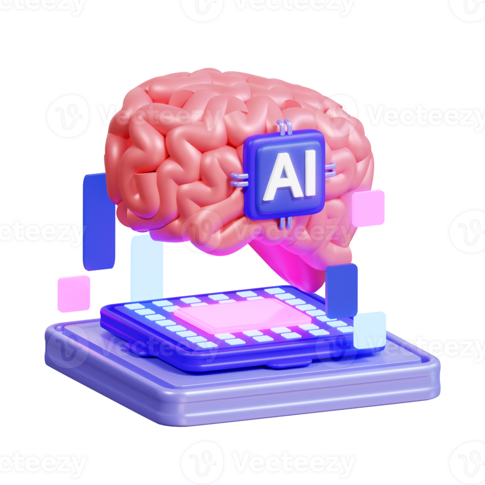 Artificial Intelligence 3D Icon 27193089 PNG Artificial Intelligence 3D Icon 27193089 PNG