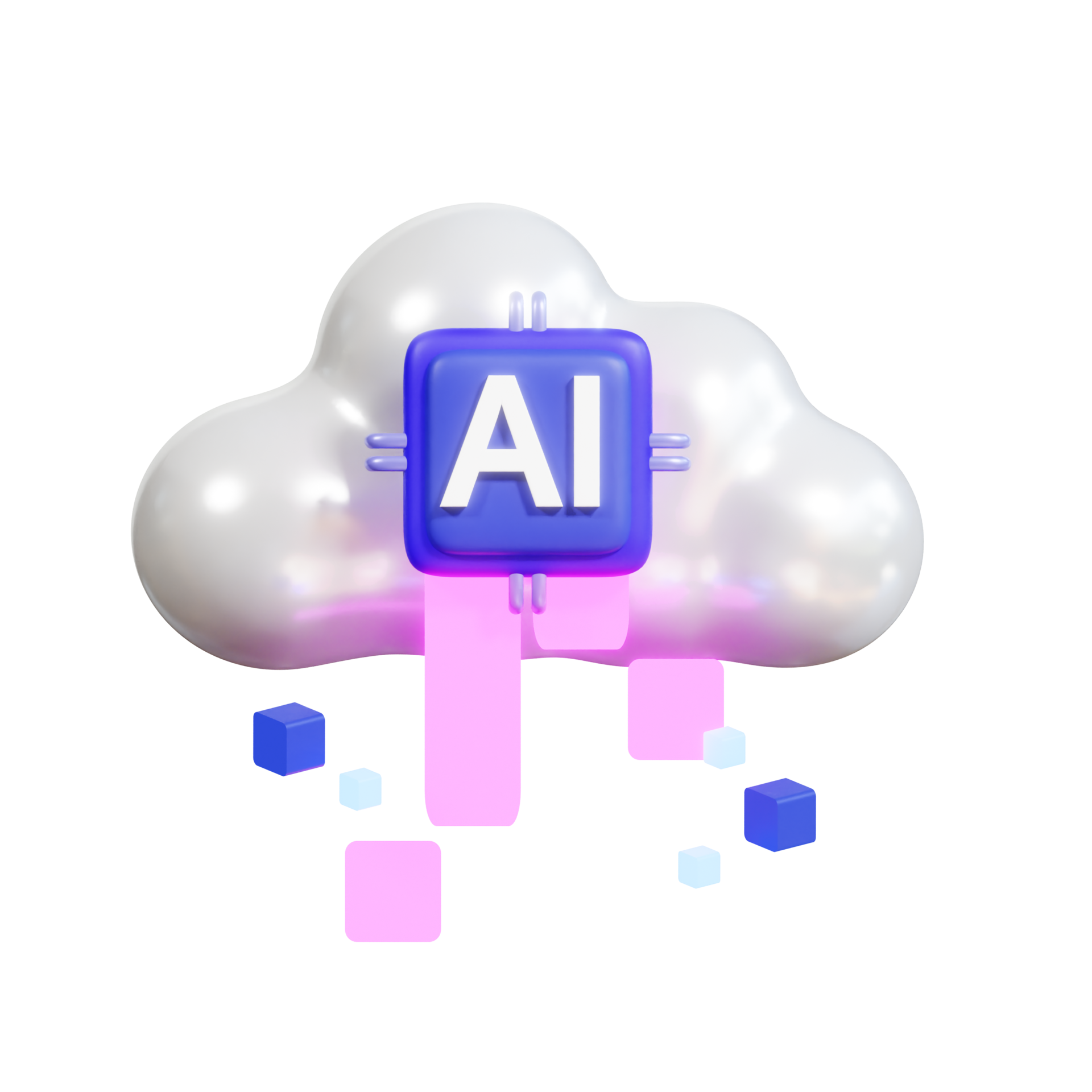 Artificial Intelligence 3D Icon 27193091 PNG Artificial Intelligence 3D Icon 27193091 PNG