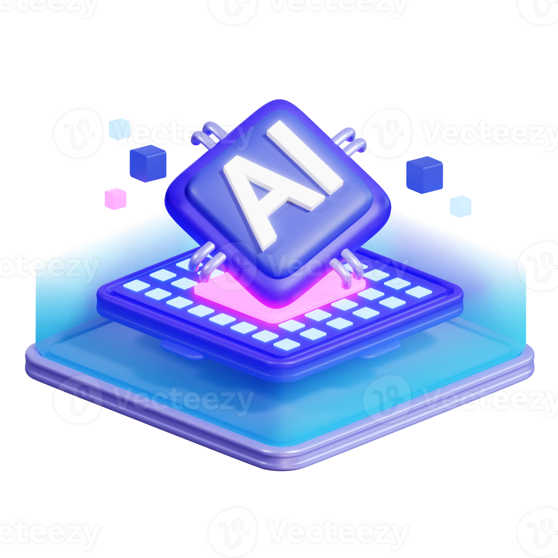 Artificial Intelligence 3D Icon 27193095 PNG Artificial Intelligence 3D Icon 27193095 PNG
