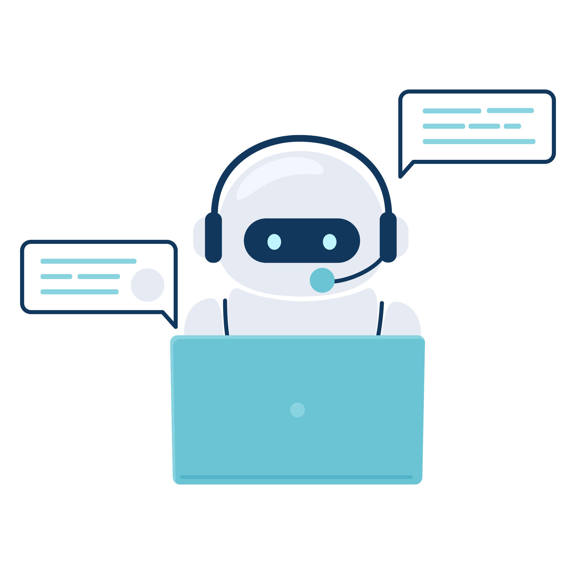 Digital Charla Bot Robot Asistente Para Cliente Apoyo Concepto De Virtual Conversacion