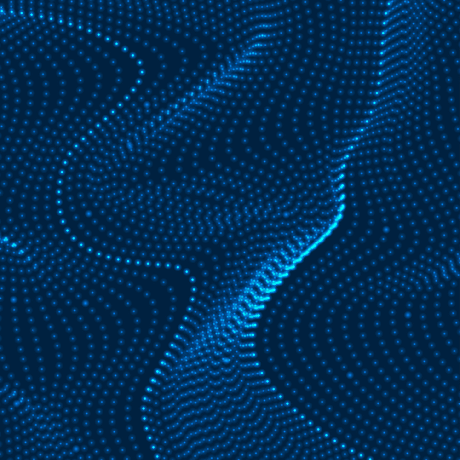 Futuristic refracted dotted lines waves abstract background 27195042 ...