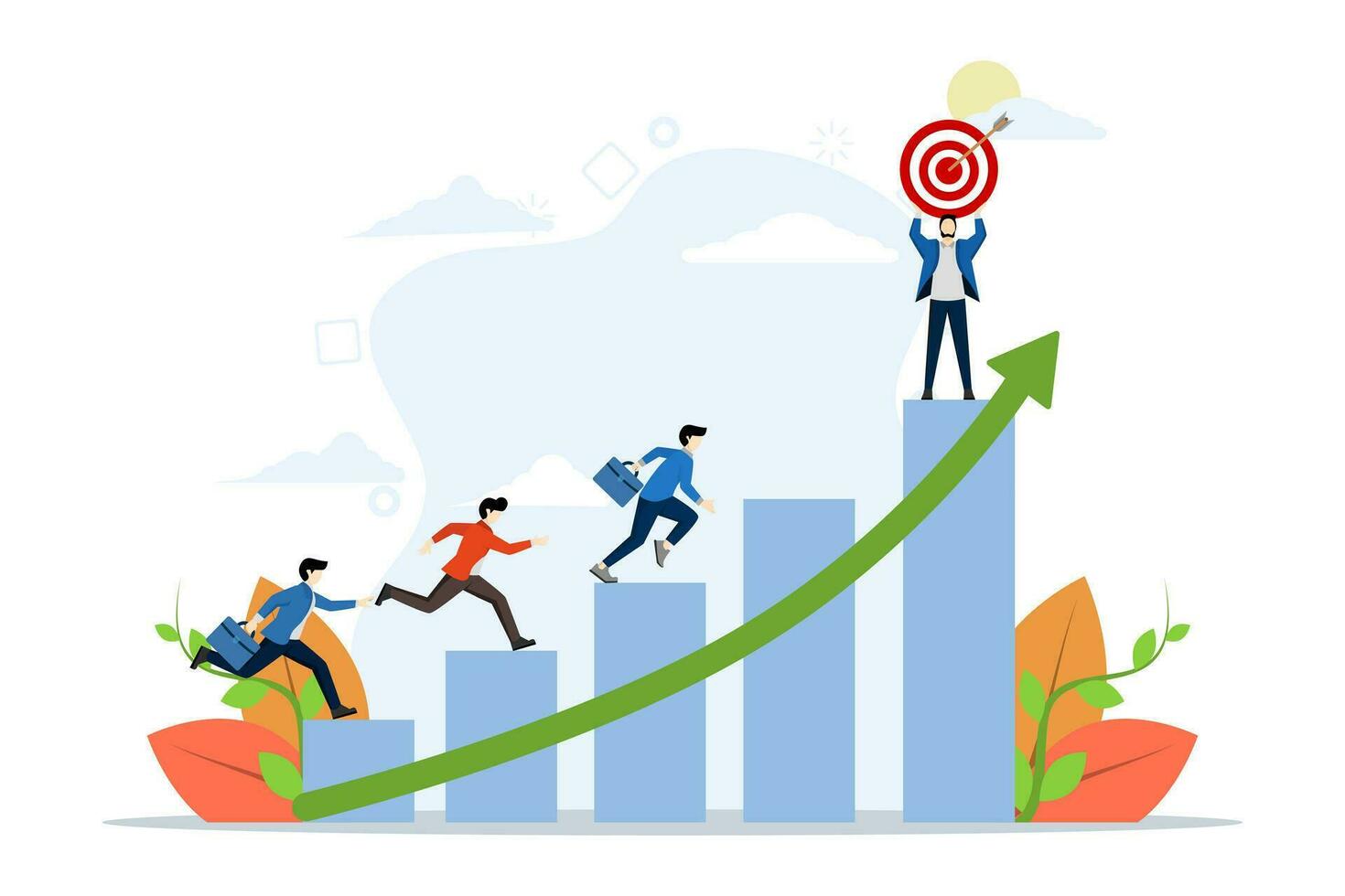 career development concept, growth or steps to achieve goal, ladder to ... career development concept, growth or steps to achieve goal, ladder to ...