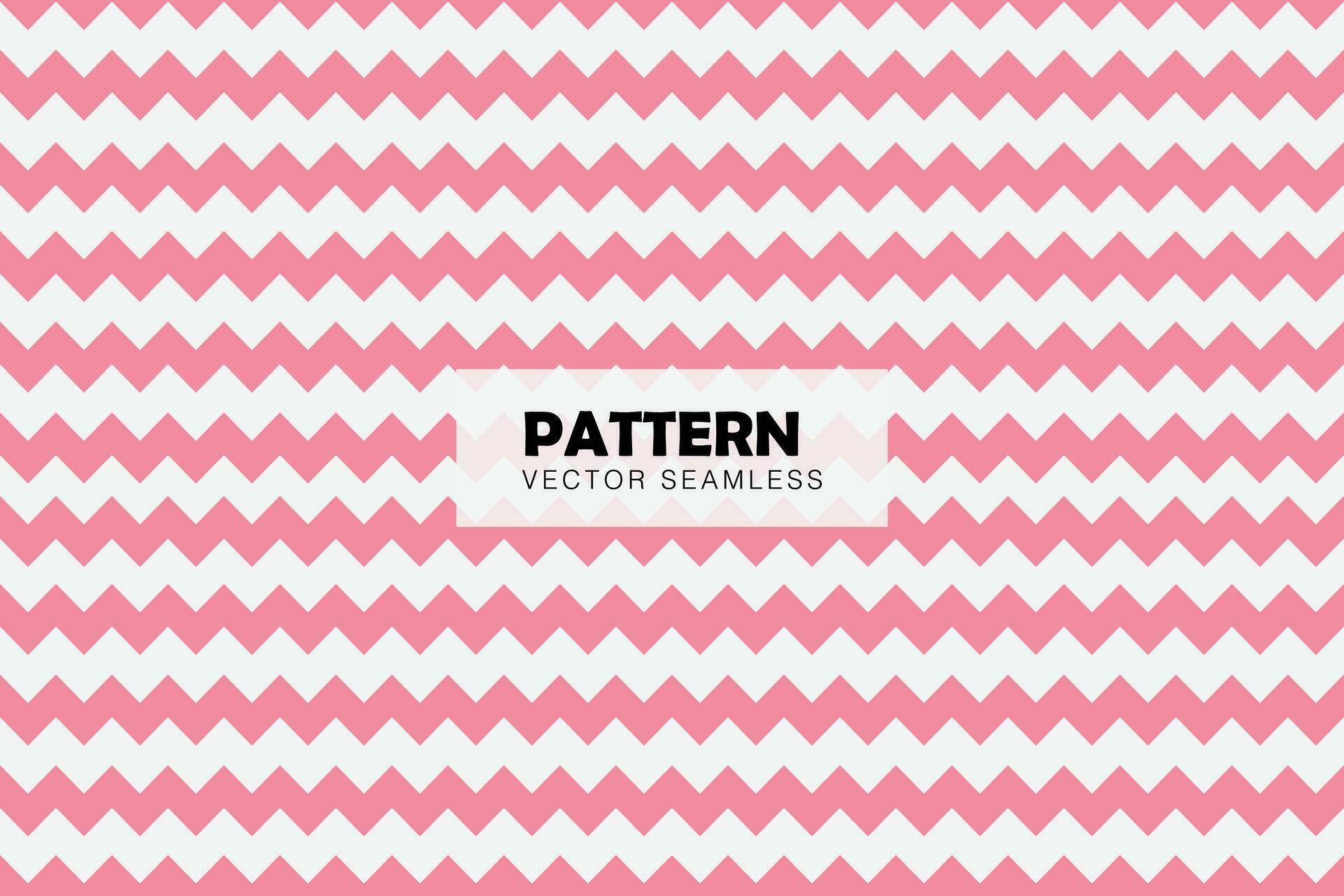 Zig Zag Pink Lines Seamless Repeat Chevron Pattern 27198177 Vector Art