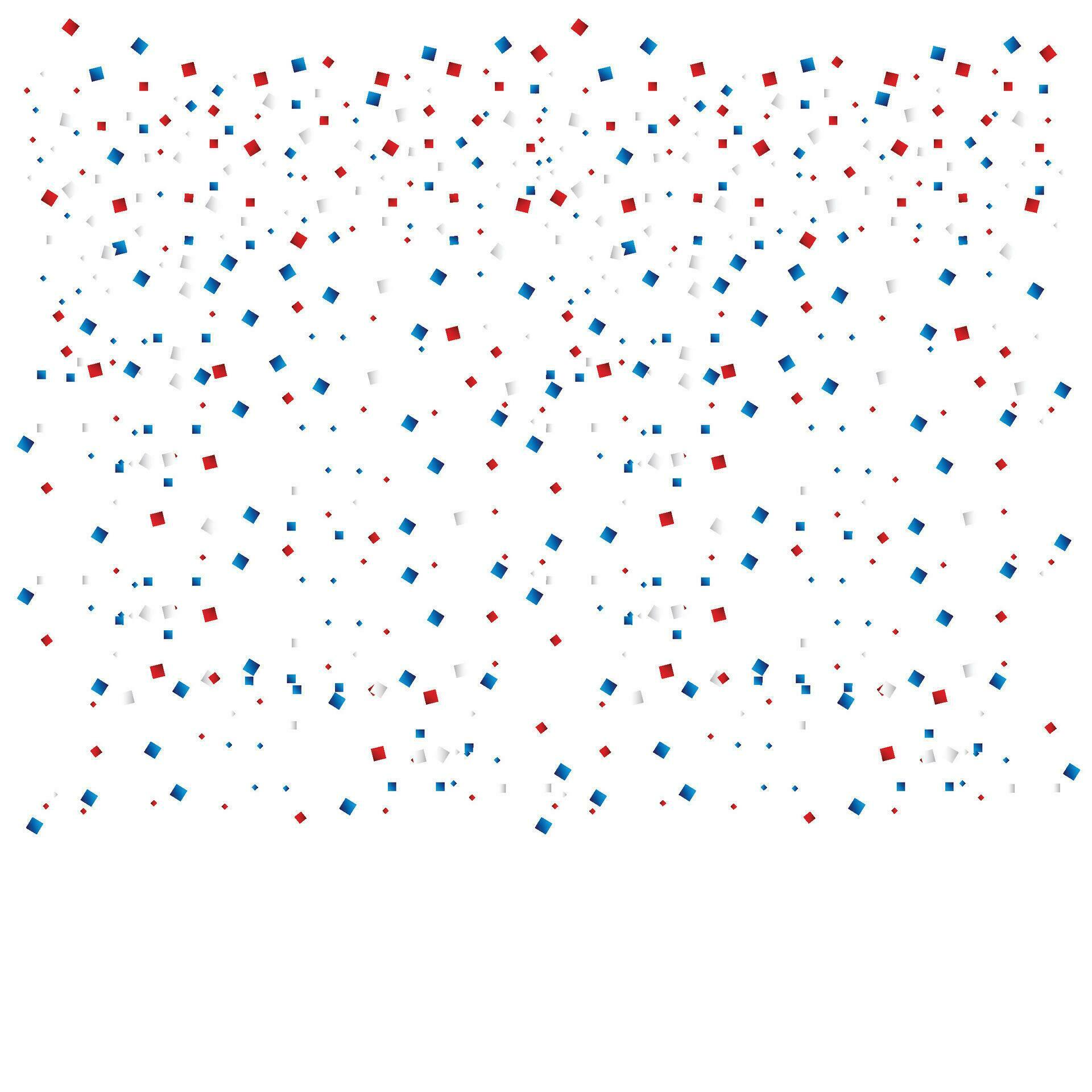 Vector realistic confetti in red white and blue 27198267 Vector Art at Vecteezy