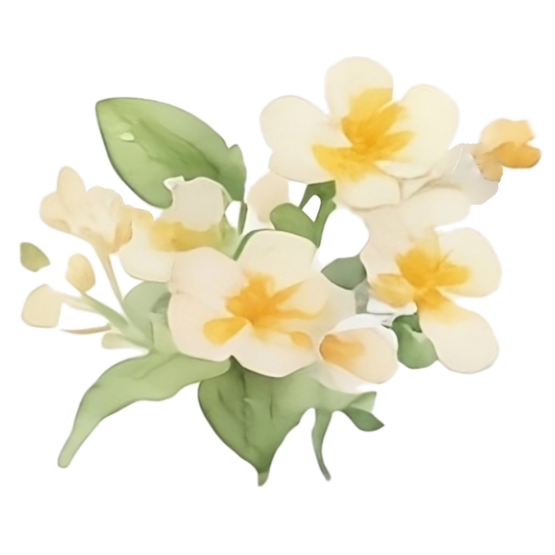 Yellow Flower Watercolor 27201389 Png