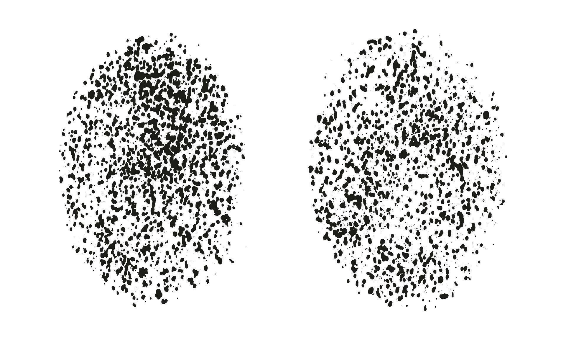 Noise, Spray Texture. Black Grunge Circular on White Background. Circle Grainy Effect, Stipple ...