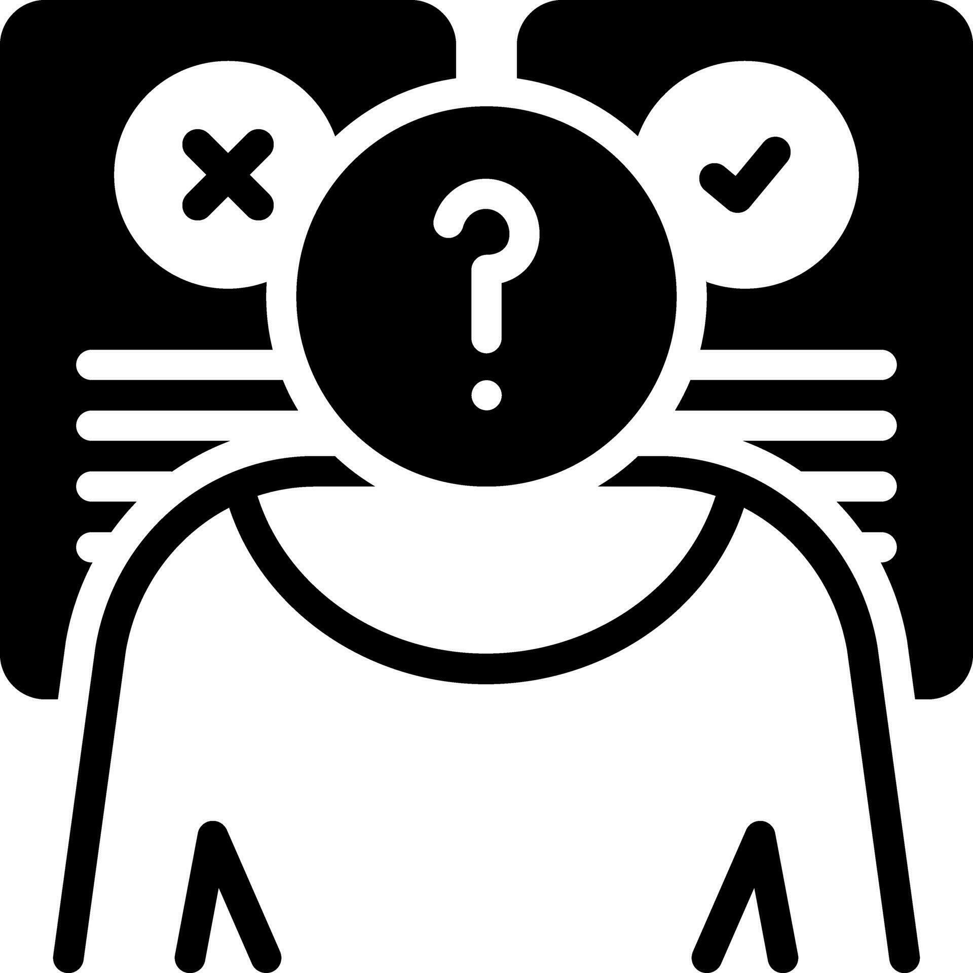 solid icon for hypothesis 27204391 Vector Art at Vecteezy