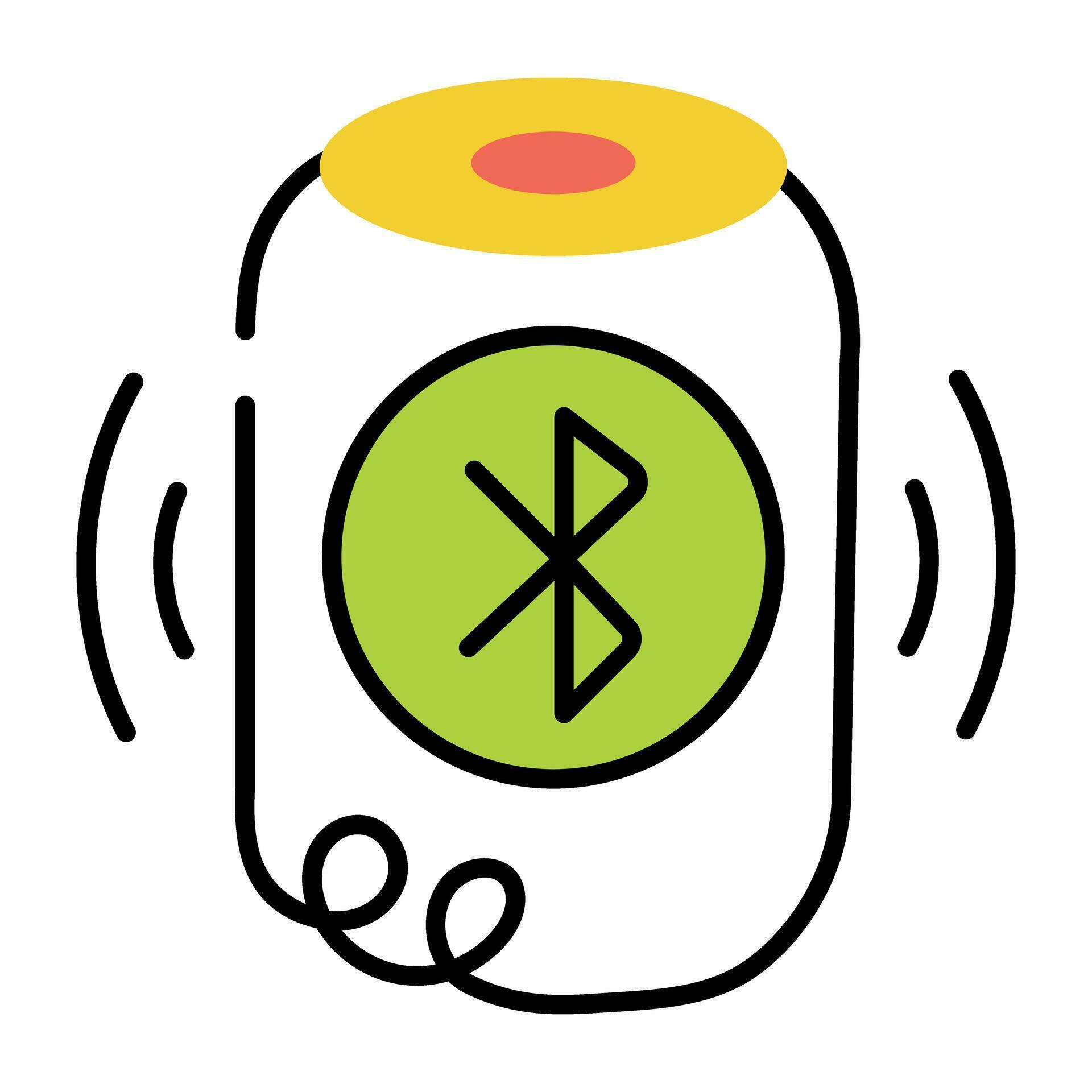 Trendy Bluetooth Connection 27205922 Vector Art At Vecteezy