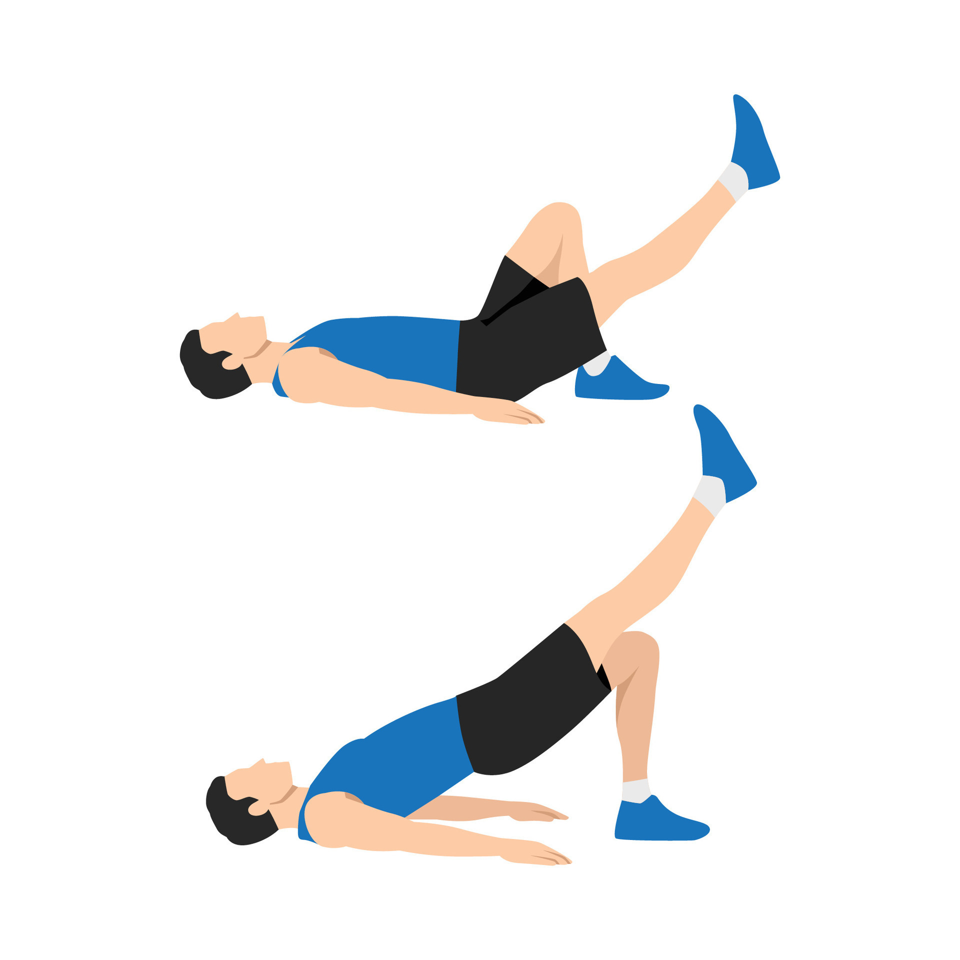 Glute Bridge Exercise