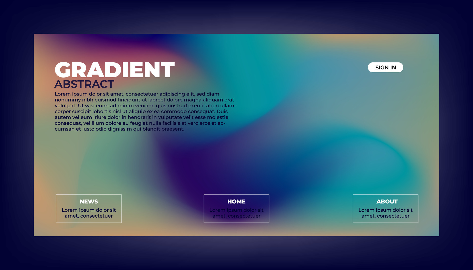 Modern Abstract Background Design with Gradient and Grain Texture ...