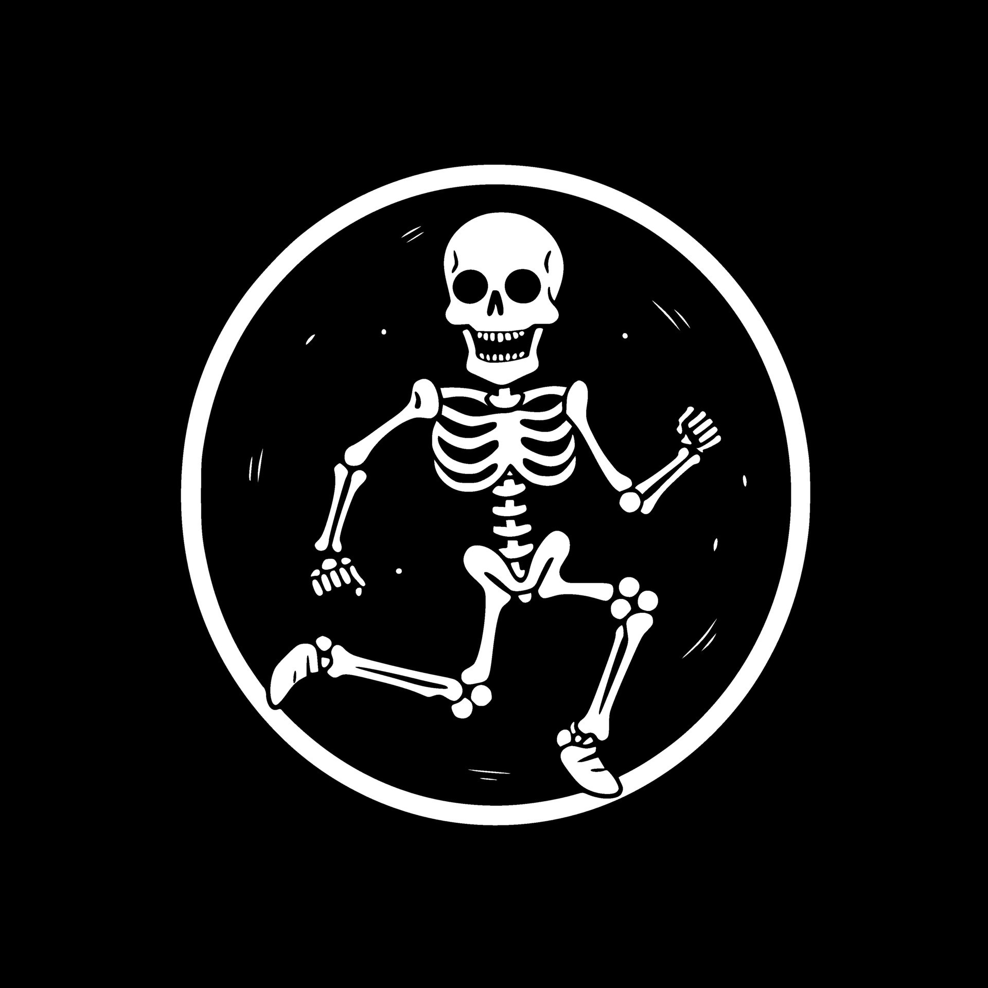 Skeleton - High Quality Vector Logo - Vector illustration ideal for T ...