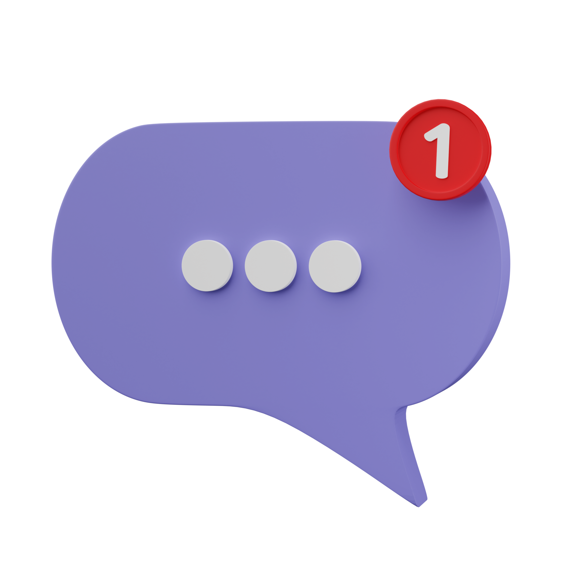 3D Rendering Illustration Speech Bubble Talk Chat Pictogram Or 3d-rendering-illustration-speech-bubble-talk-chat-pictogram-or