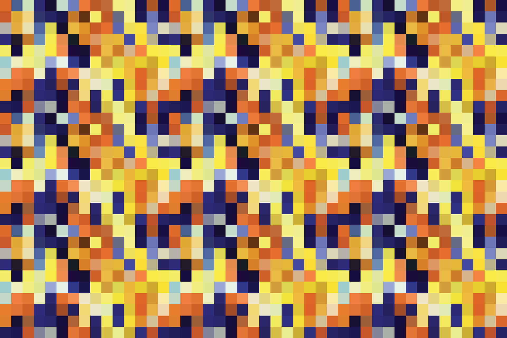 Pixelated Colorful Vibrant Geometric Grid Modern Abstract Pixel Noise