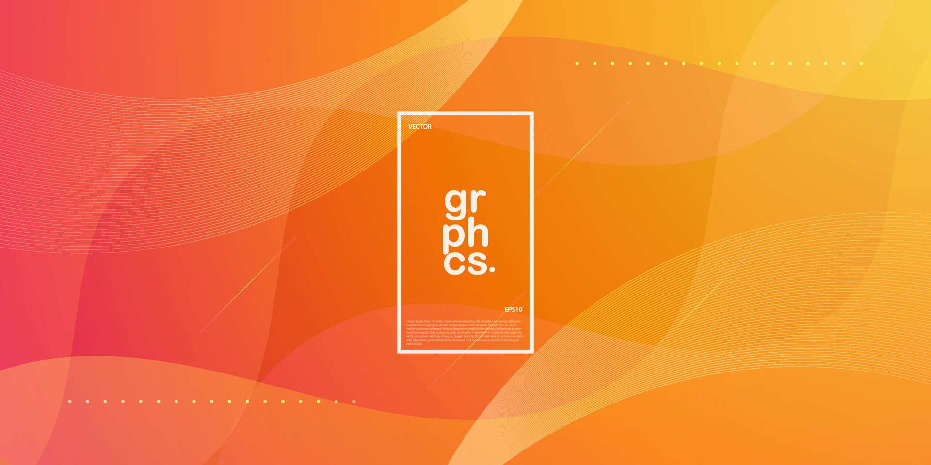 brillante vistoso ola resumen antecedentes con degradado naranja suave ...