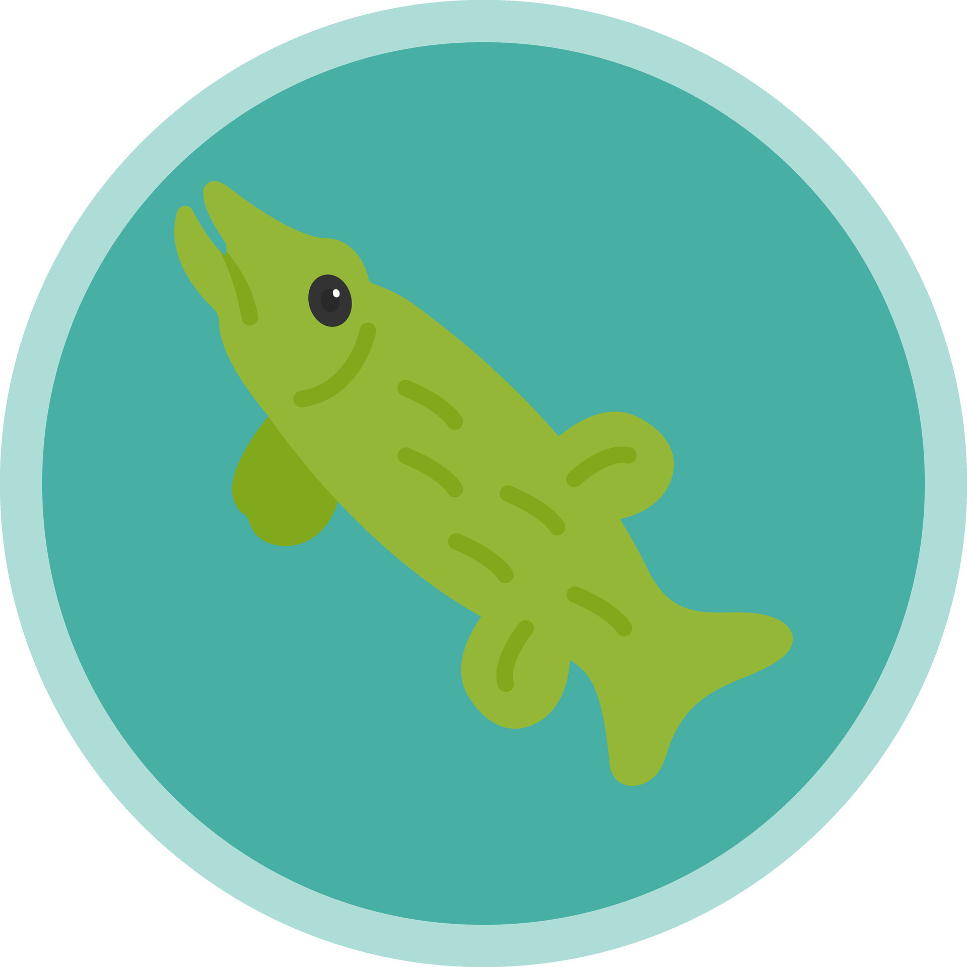 Northern pike Vector Icon Design 27220303 Vector Art at Vecteezy