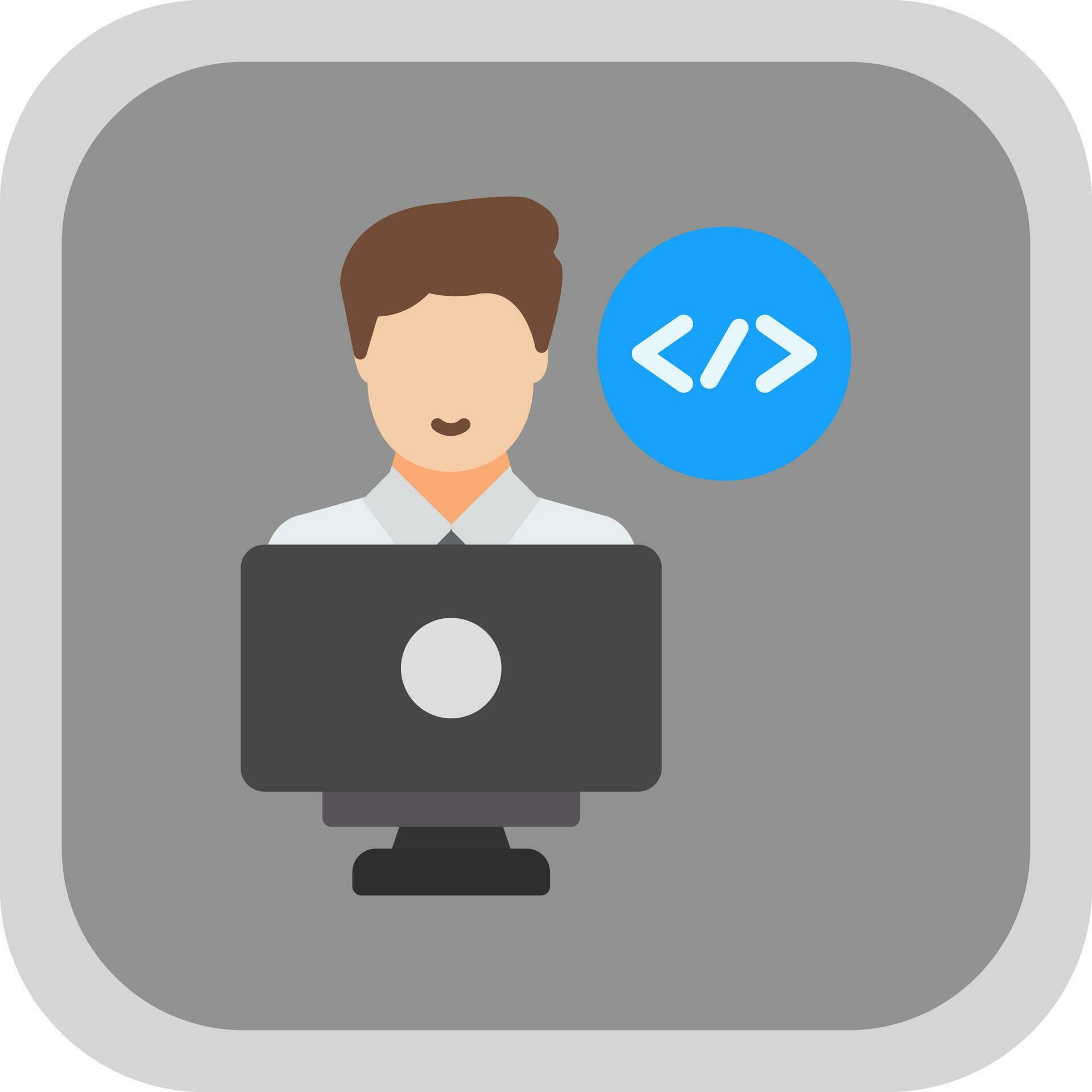 Programmer Vector Icon Design 27220959 Vector Art at Vecteezy