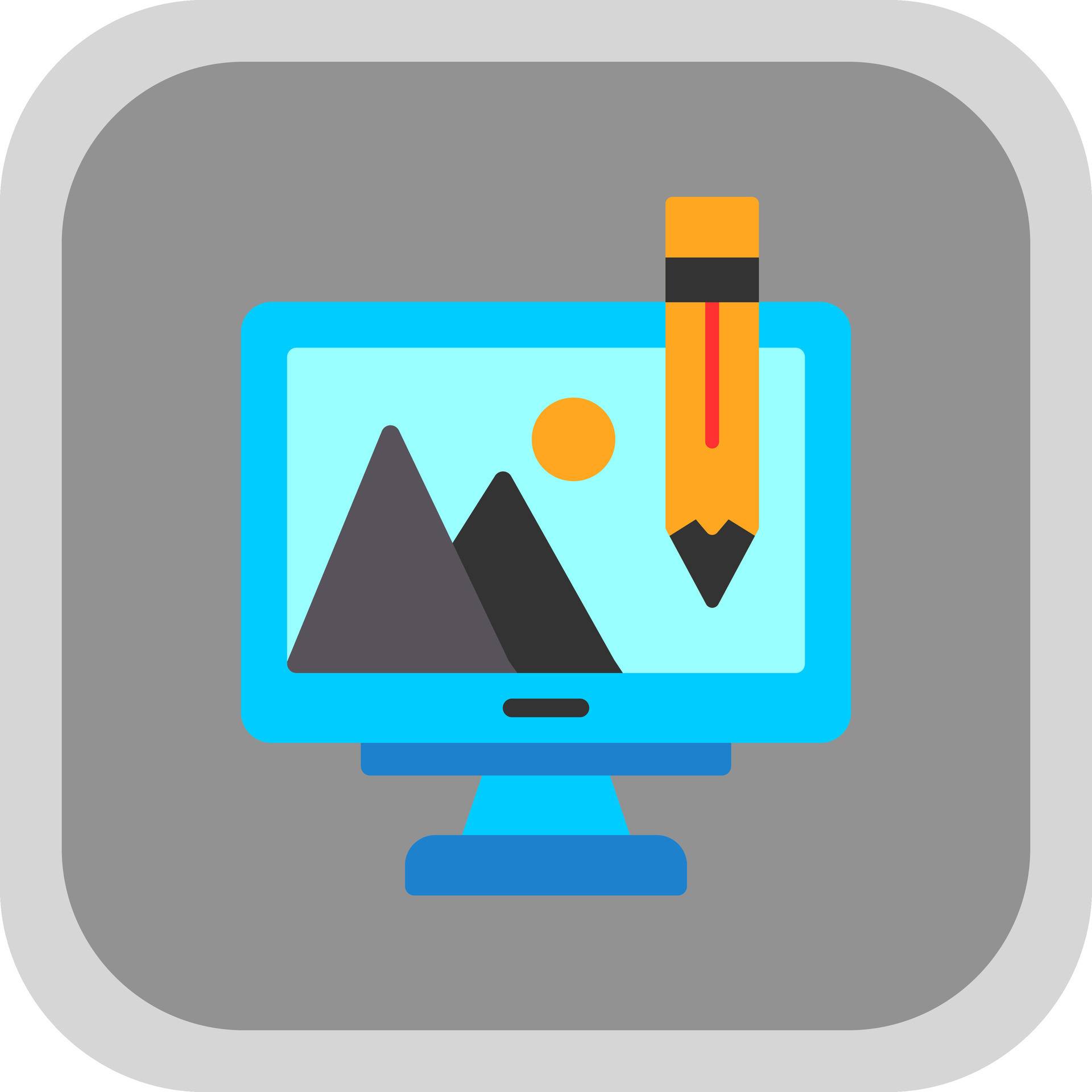 Digital Art Vector Icon Design 27221040 Vector Art at Vecteezy