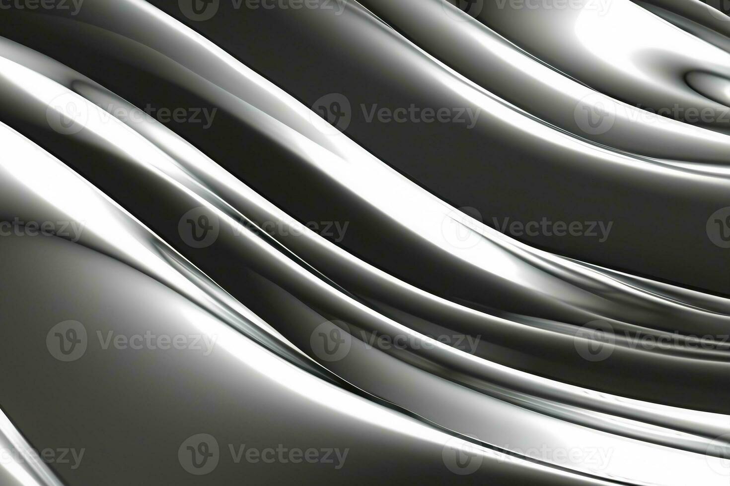 Abstract silver gradient background. Flow chrome liquid metal waves. AI ... Abstract silver gradient background. Flow chrome liquid metal waves. AI ...