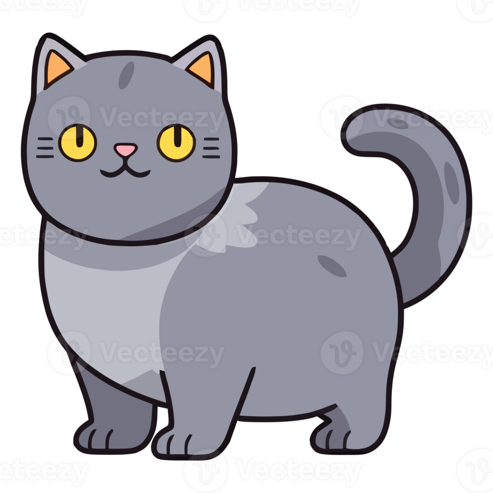 Elegance in Fur The Enchanting Chartreux Cat Breed AI Generative ...