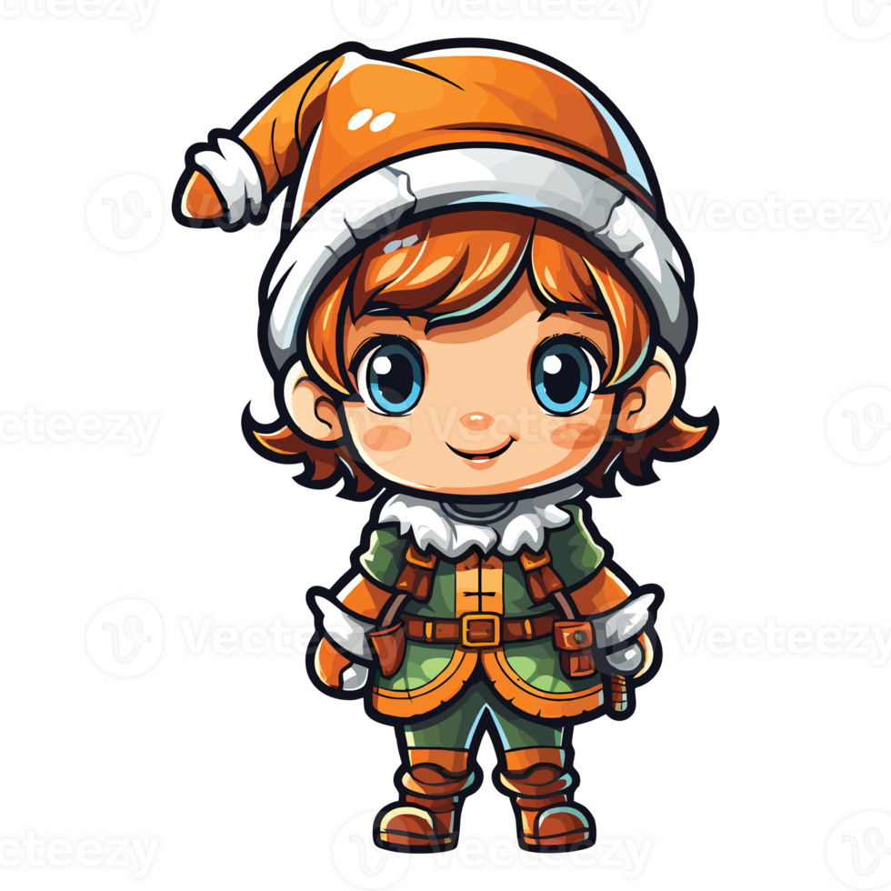 Cute Christmas Elf Clipart Illustration AI Generative 27235186 PNG Cute Christmas Elf Clipart Illustration AI Generative 27235186 PNG
