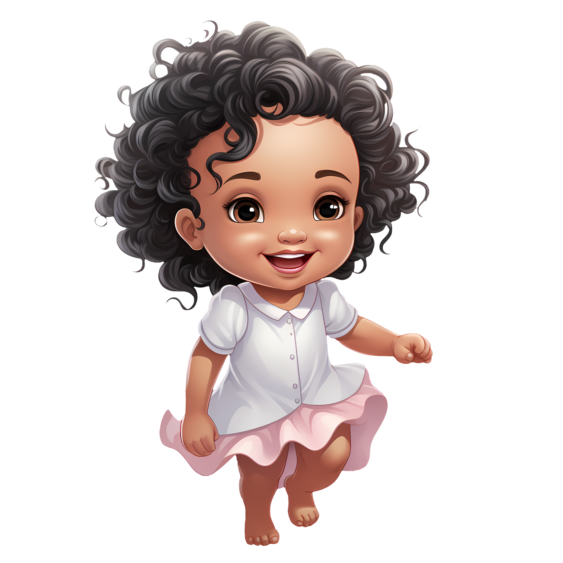 African American Baby Clipart