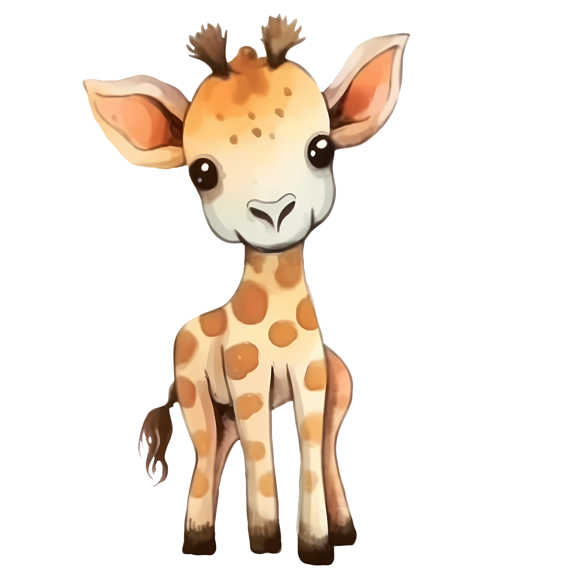 Baby Giraffe Clip Art Images