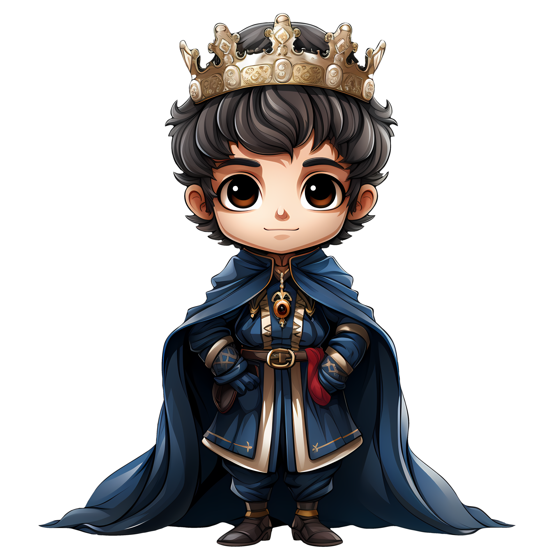 Cute Prince Clipart Illustration AI Generative 27238466 PNG