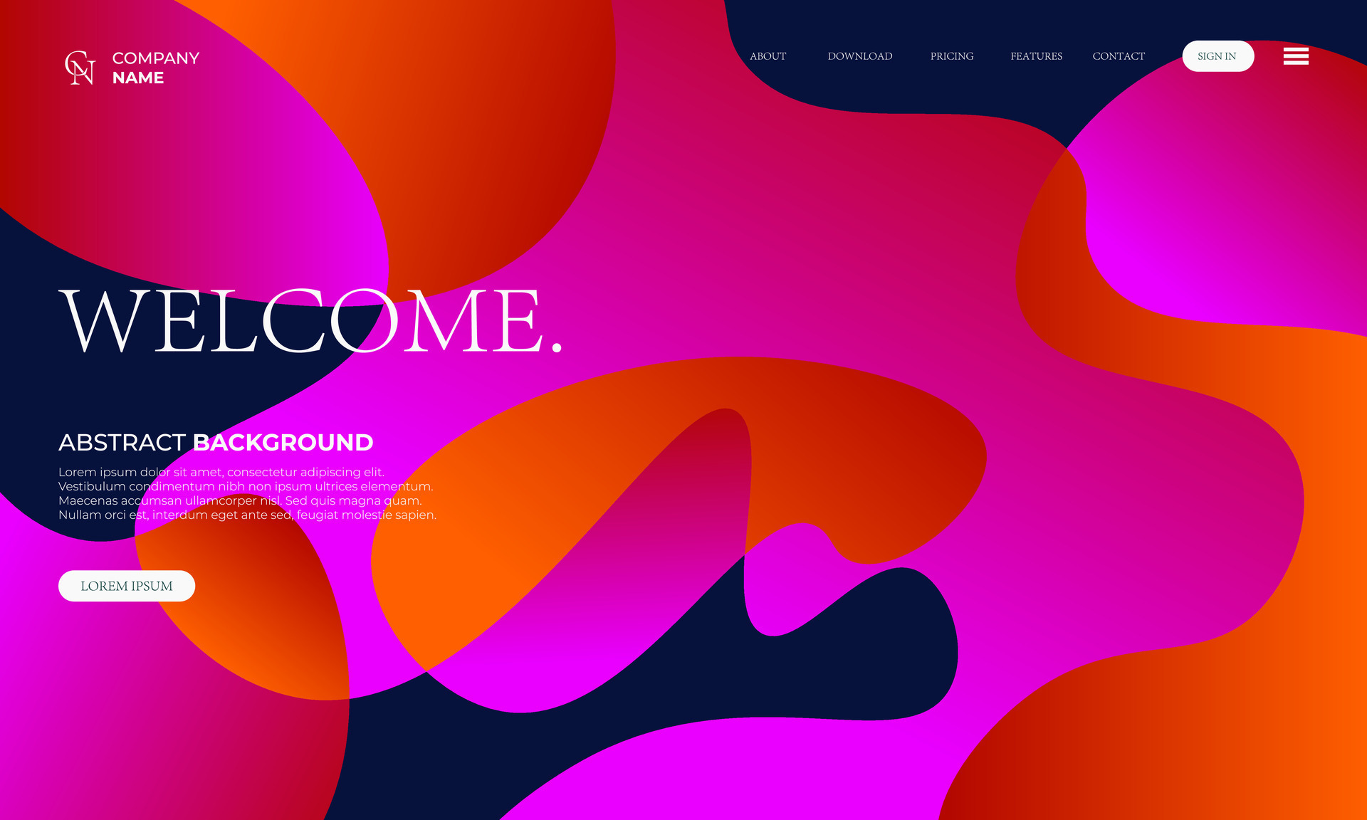 Modern Gradient Homepage Background 27238847 Vector Art at Vecteezy