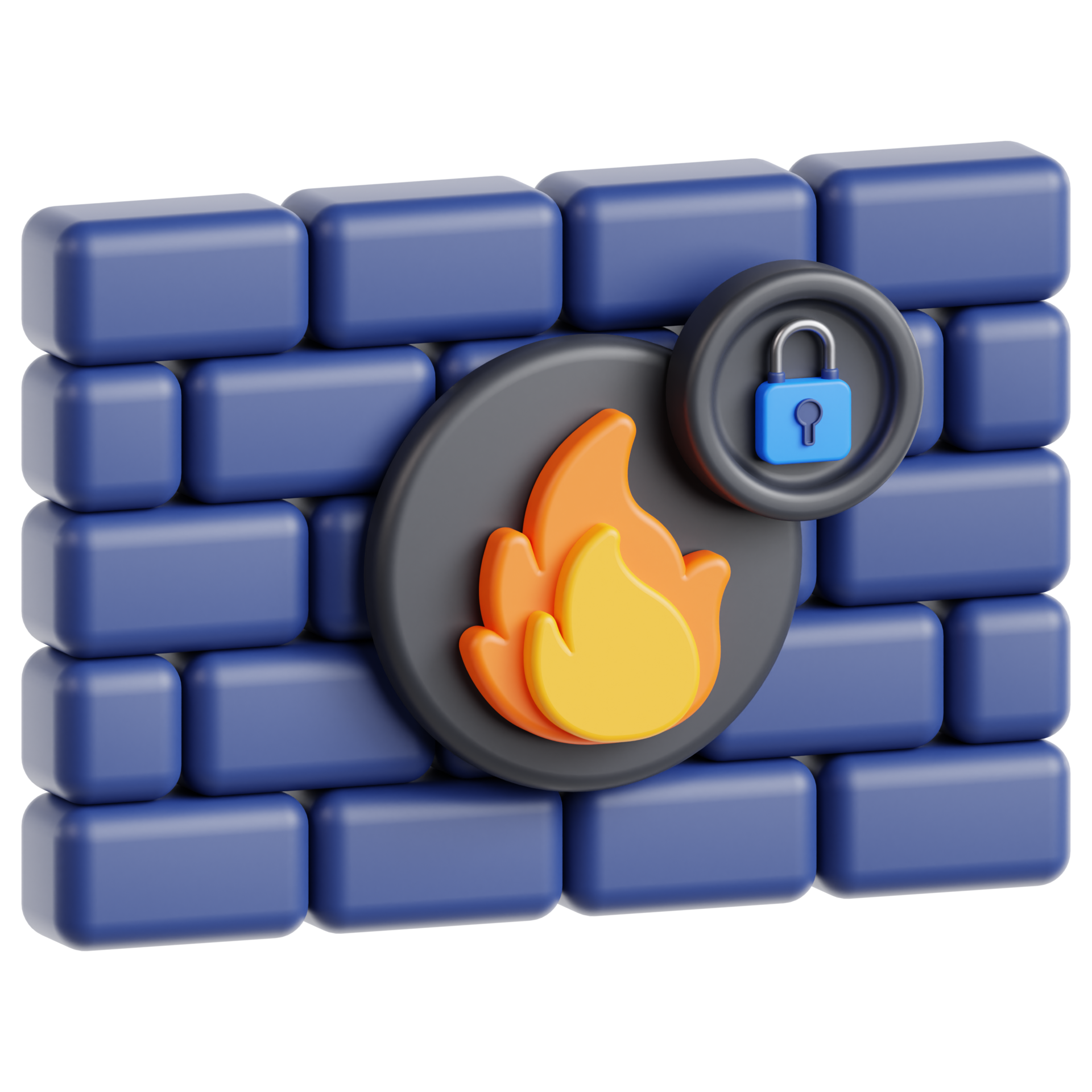 Computer Firewall Icon