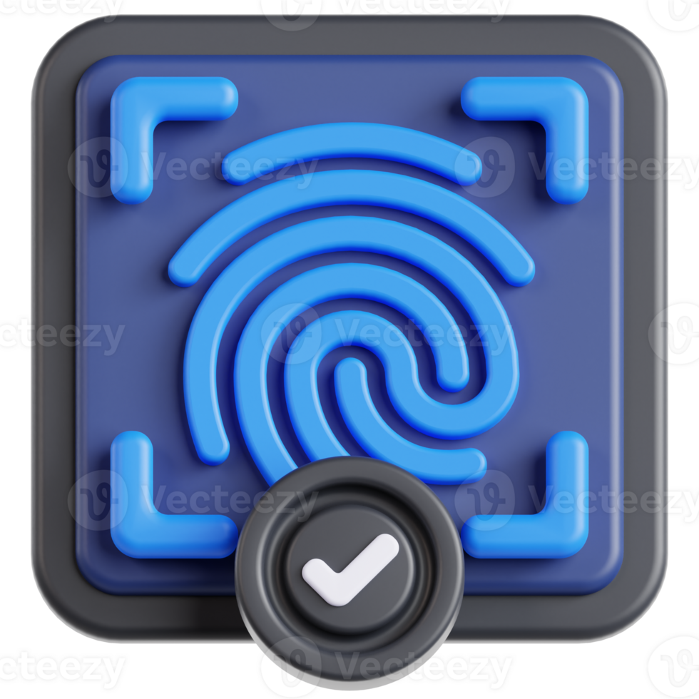 3d icon fingerprint authentication 27241658 PNG 3d icon fingerprint authentication 27241658 PNG