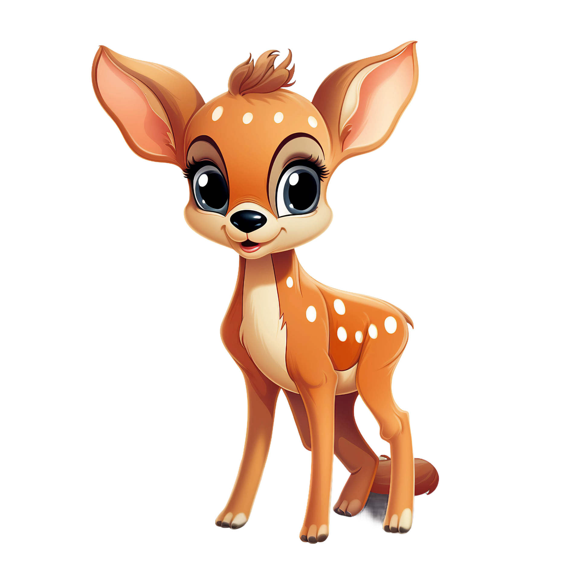 cute cartoon fawn, baby deer clipart AI Generated 27241787 PNG cute cartoon fawn, baby deer clipart AI Generated 27241787 PNG