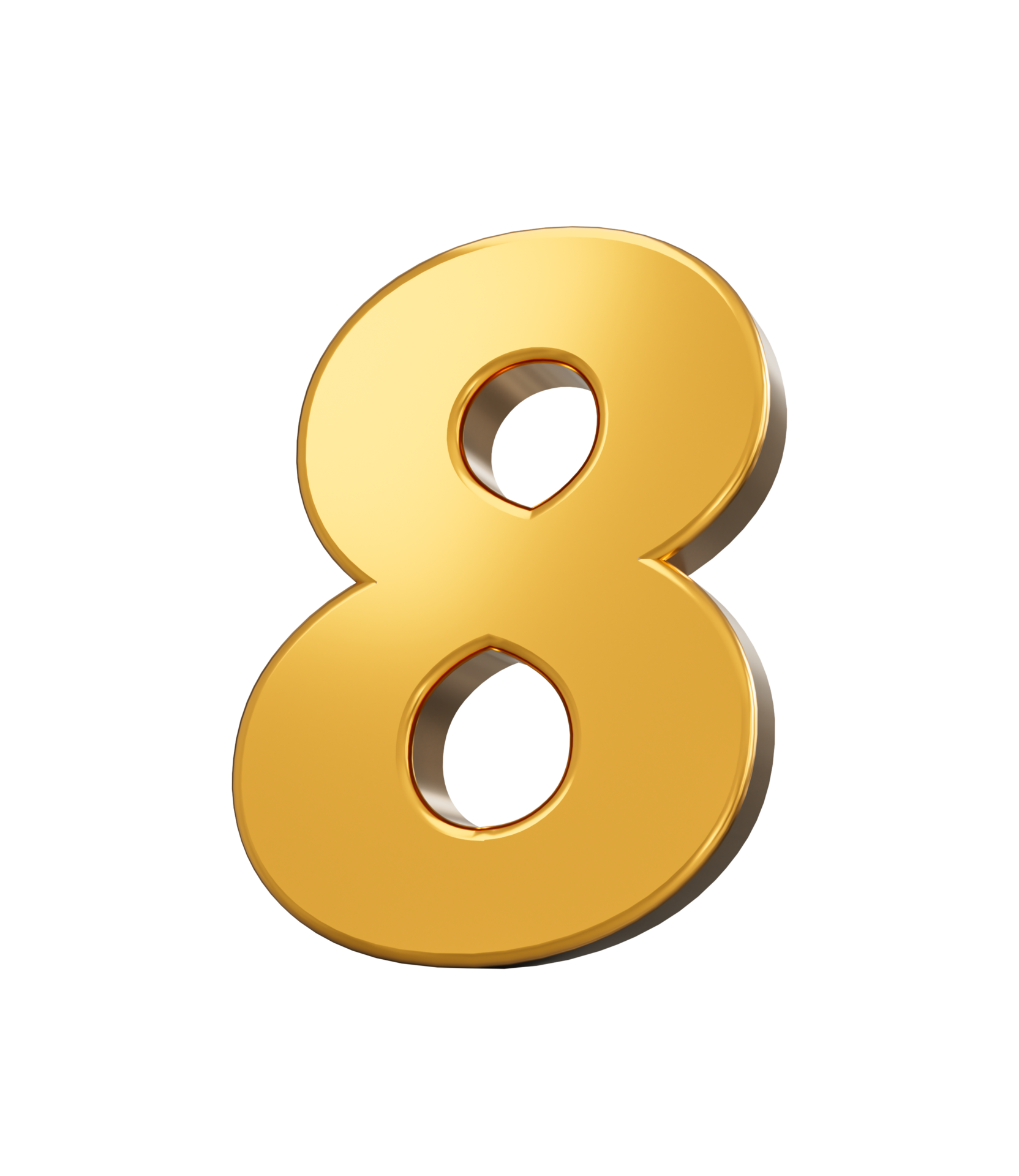 Gold number 8 Eight isolated . shiny 3d number 8 made of gold 3d ... Gold number 8 Eight isolated . shiny 3d number 8 made of gold 3d ...