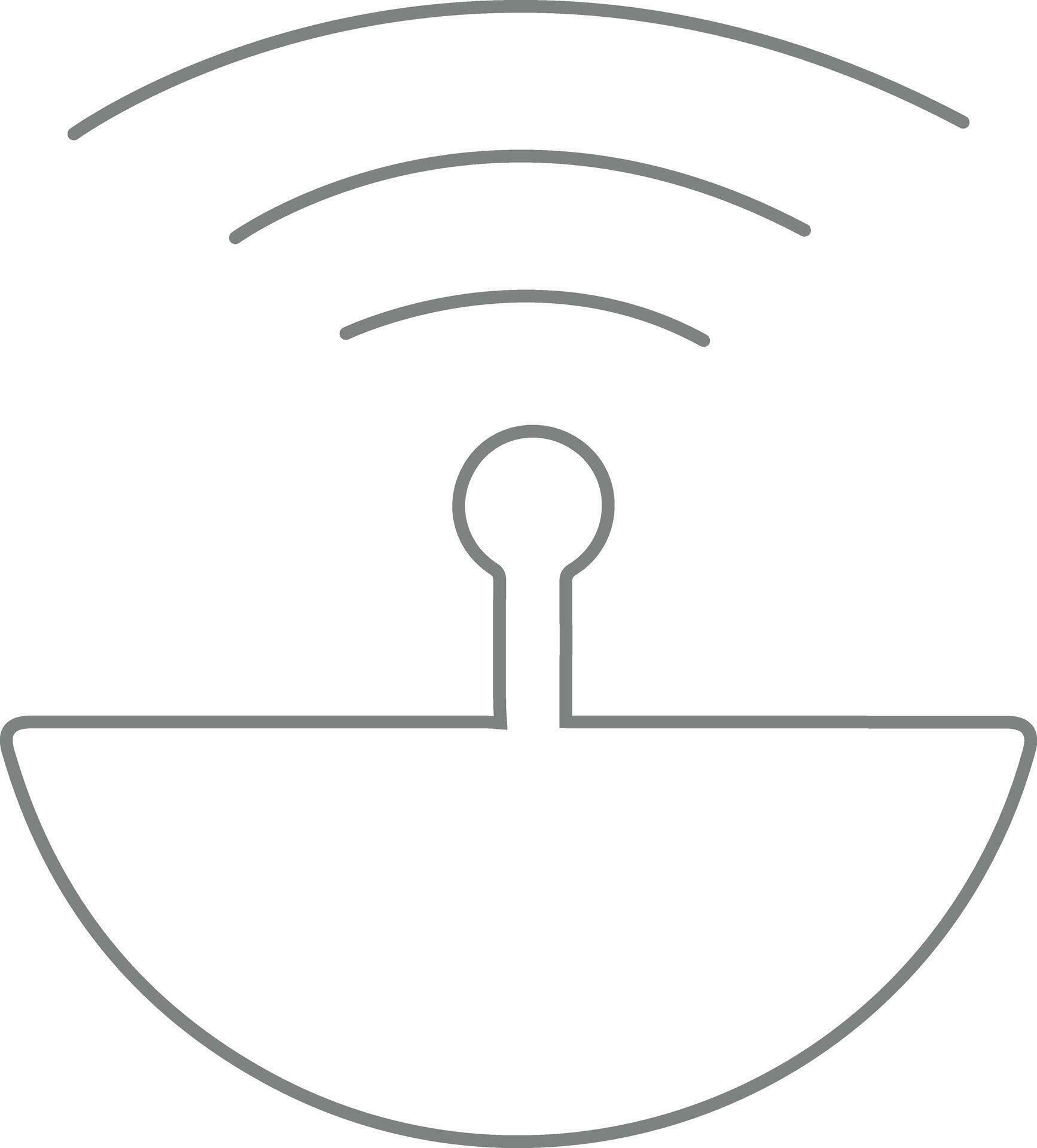 Satellite dish icon over white background. Broadcasting pictogram vector illustration 27245457 ...