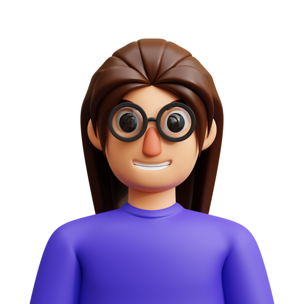 Female 3d Avatar 27245496 Png