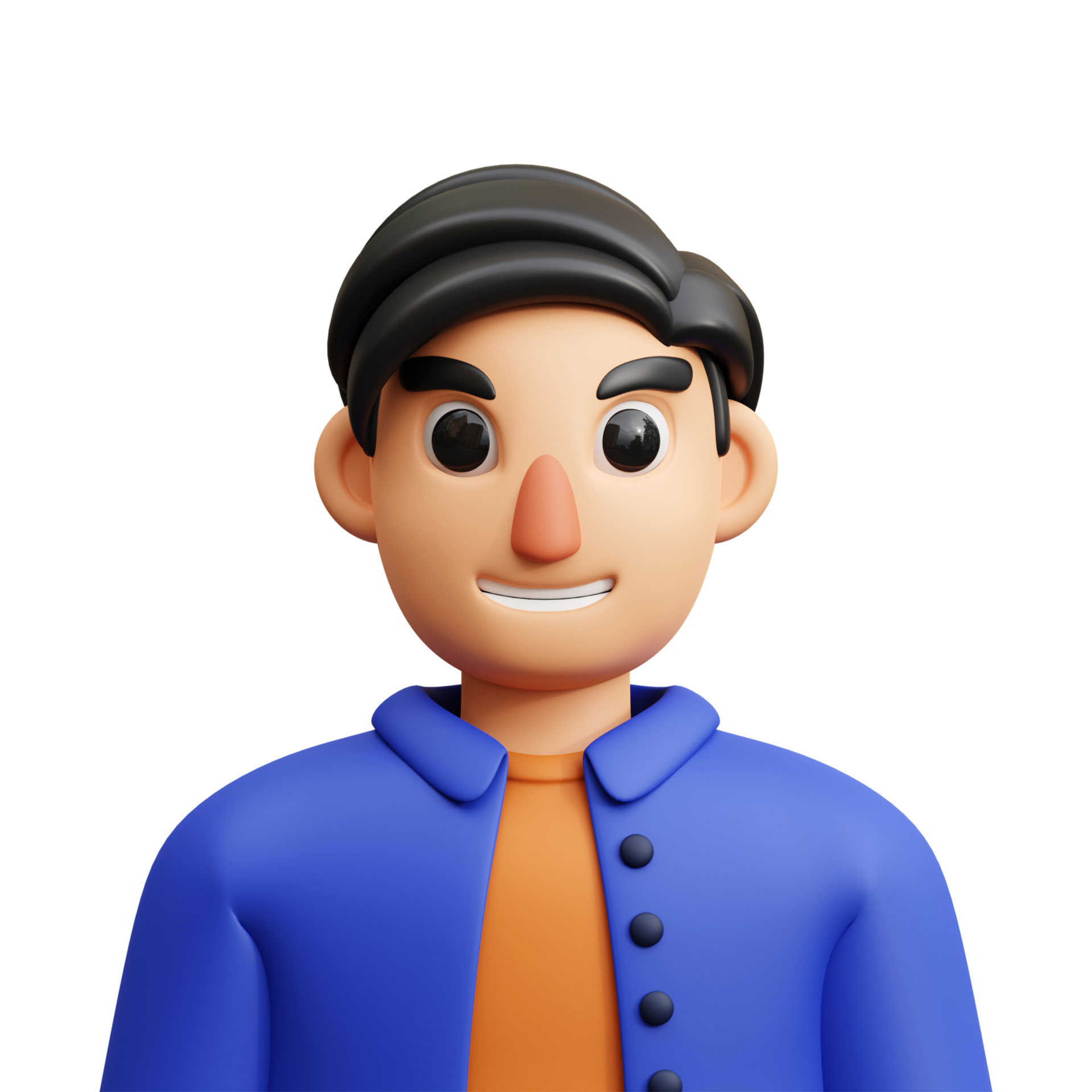 male 3d avatar 27245516 PNG