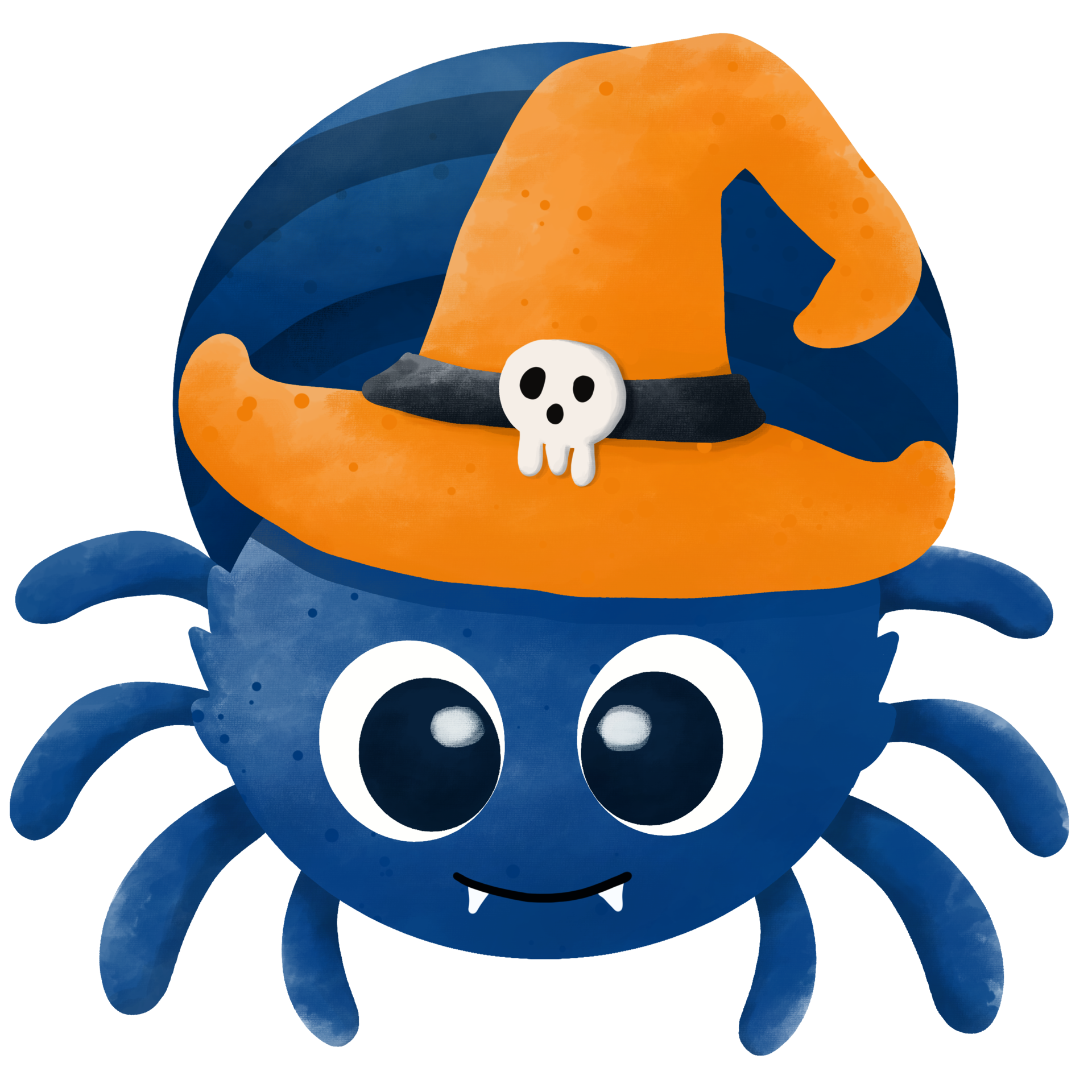 Halloween spider character 27245930 PNG