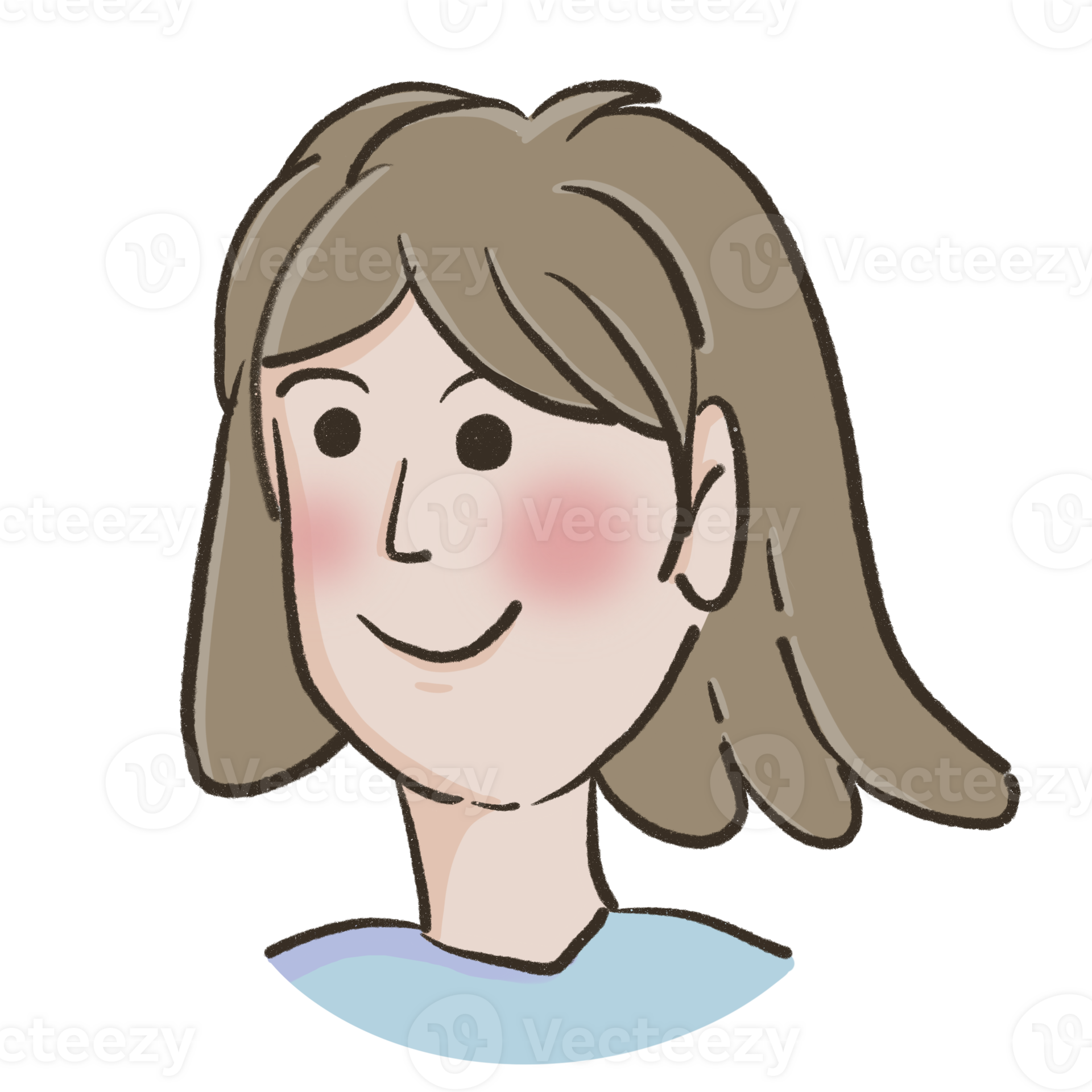 Cute Blonde Girl 27249384 Png